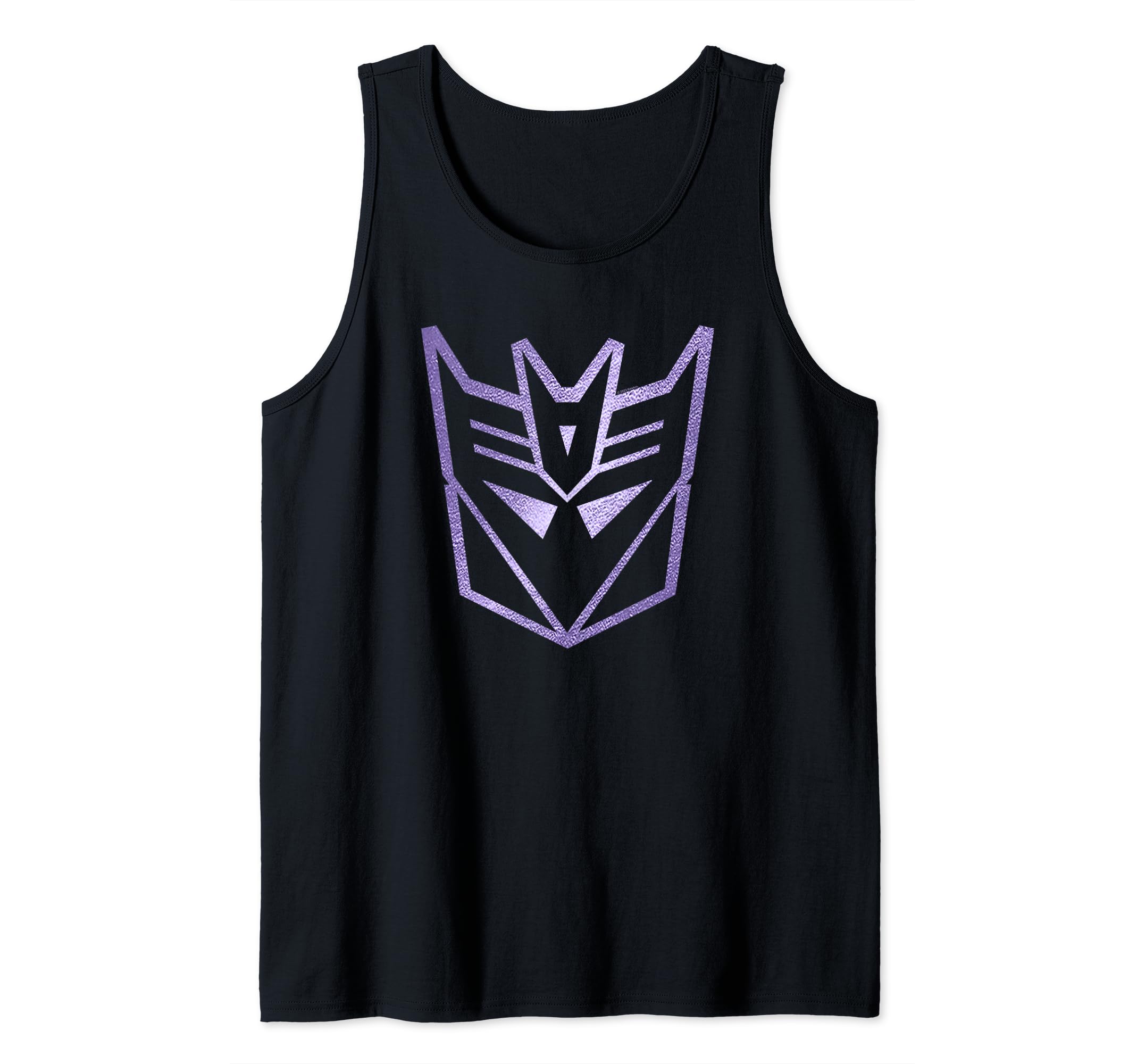 Amazon.com: Transformers Decepticons Classic Metal Purple Logo Tank Top ...
