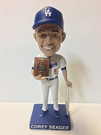Amazon.com: 2017 Dodger Stadium Exclusive Corey Seager Bobblehead New ...