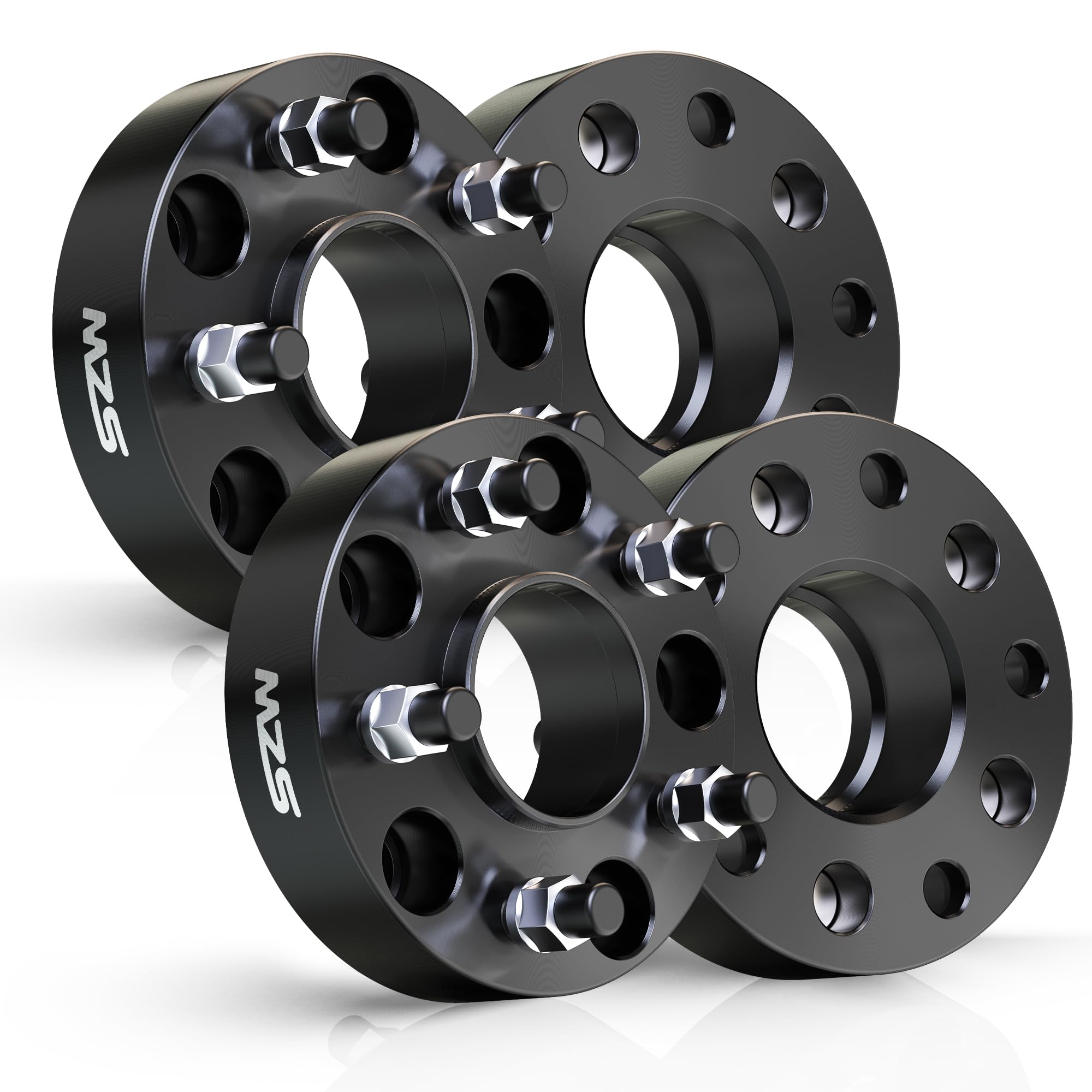 Snapklik.com : MZS 5X5 Wheel Spacers, 1.5" Thick 5x127 Wheel Adapters ...