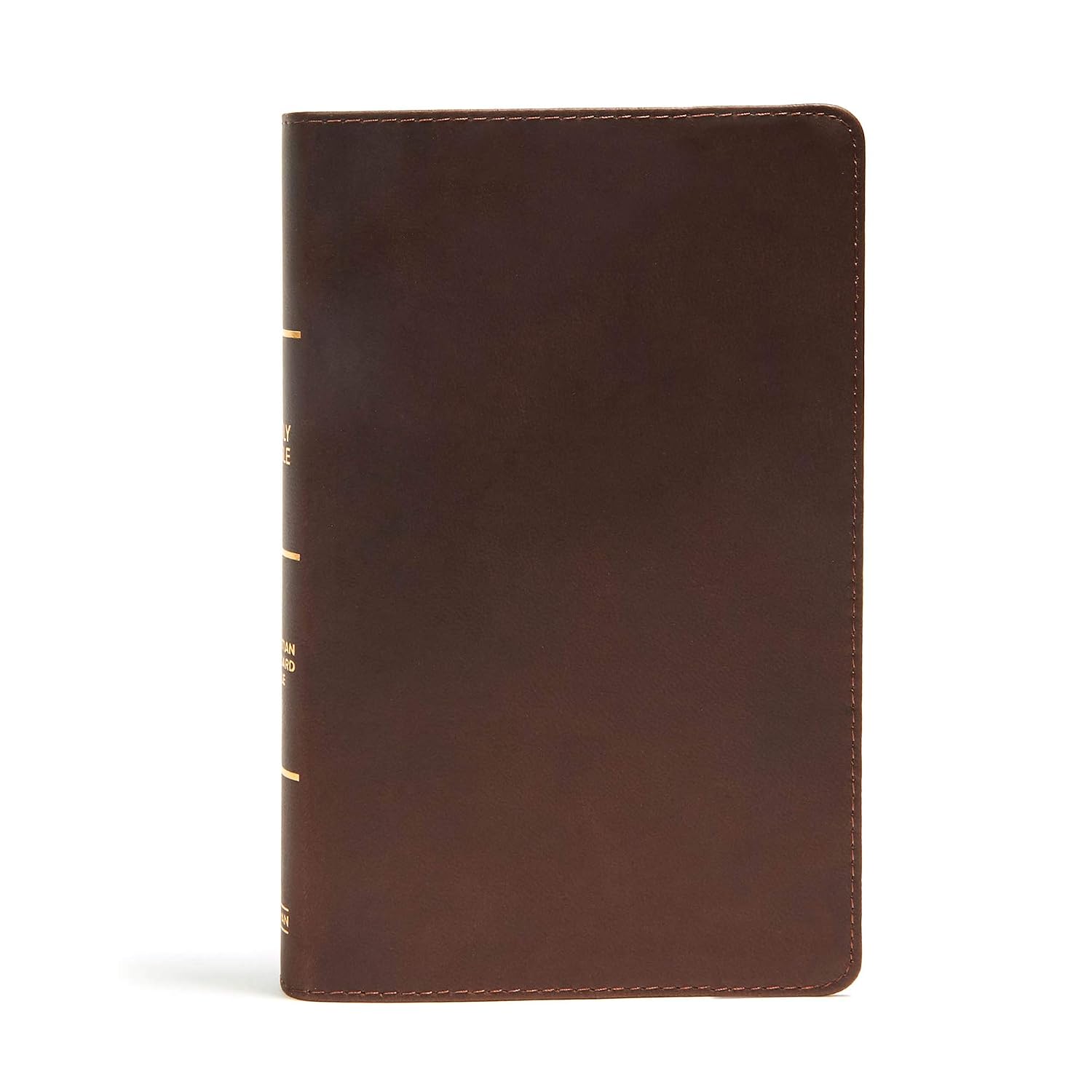 CSB Ultrathin Reference Bible, Brown Genuine Leather, Indexed: CSB ...