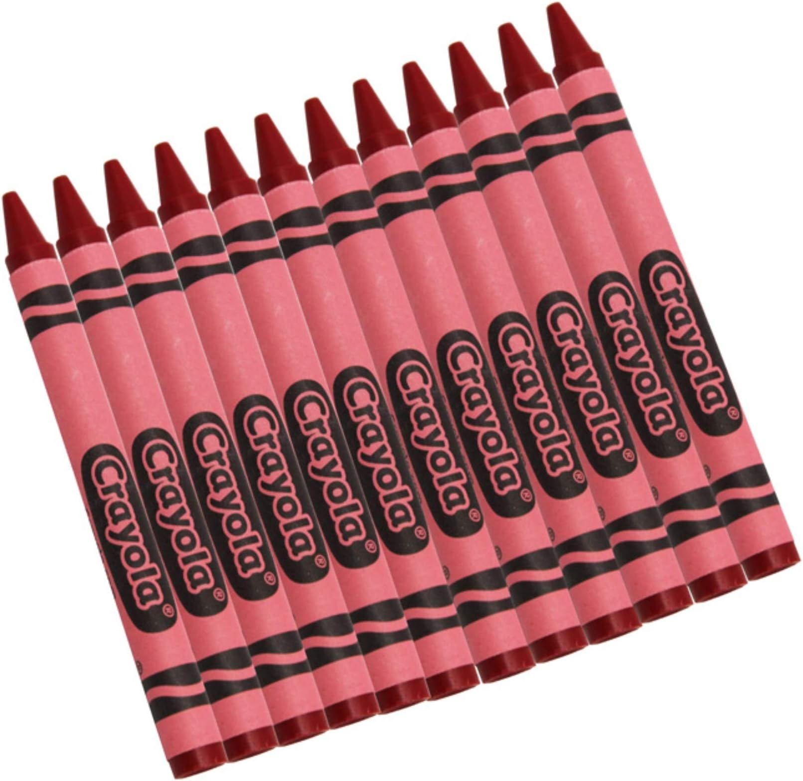 Amazon.com: Crayola Crayons, Red, Single Color Crayon Refill, 12 Count ...