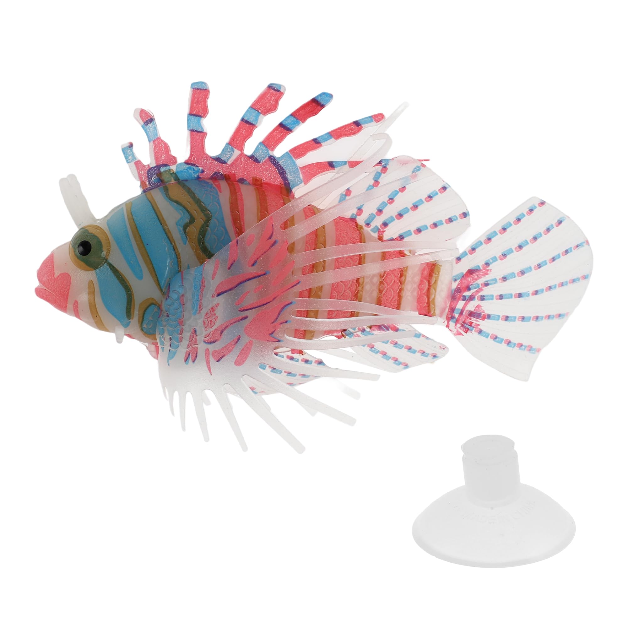 Amazon.com: CAPASTEC Artificial Glowing Fish, Silicone Fake Fish with ...