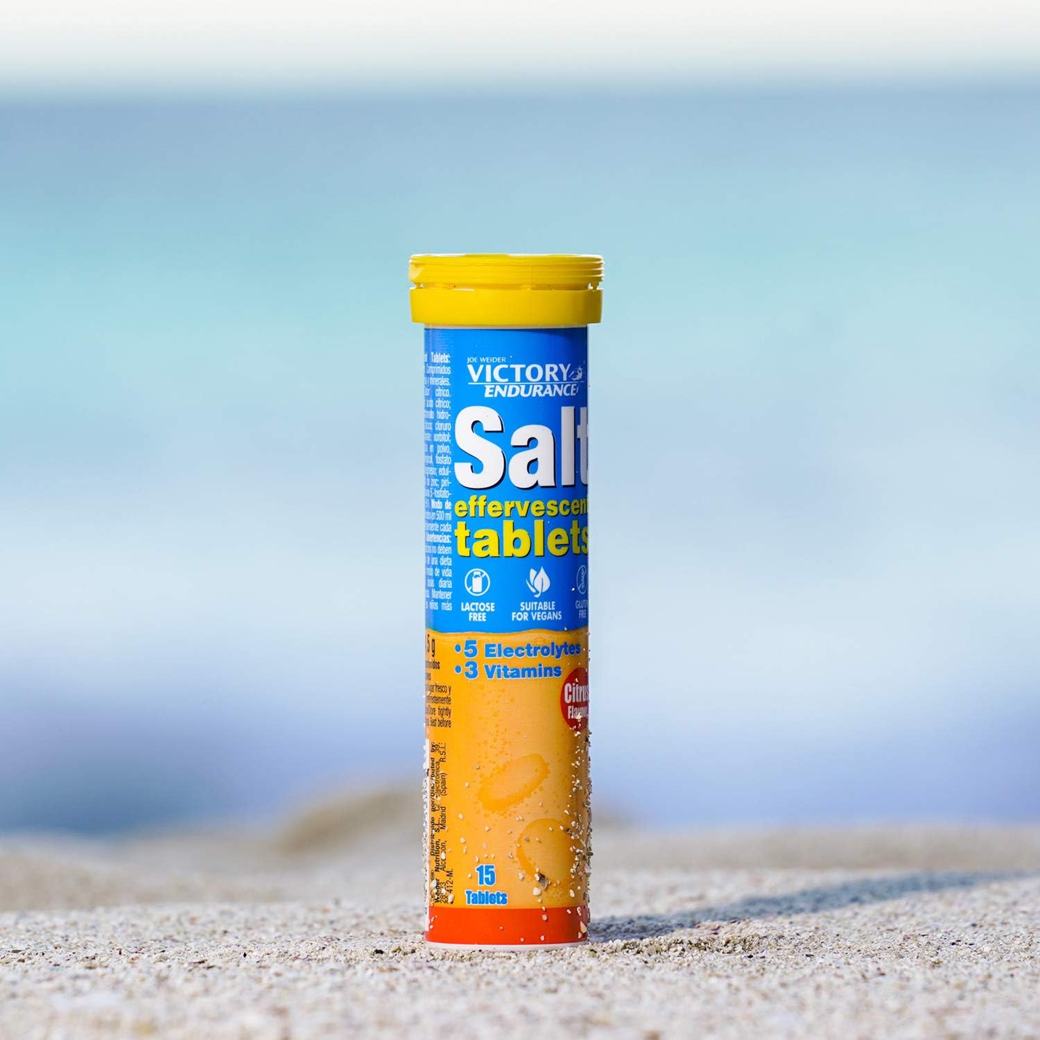 Weider Salt Effervescent Tabs 15 Tablets per Tube. with 5 Electrolytes ...