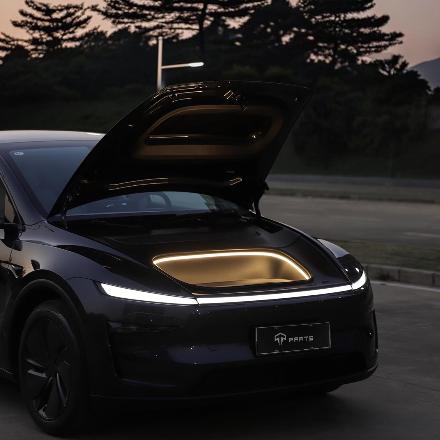 Amazon.com: TPARTS Frunk LED Light Strip for New Tesla Model Y Juniper ...