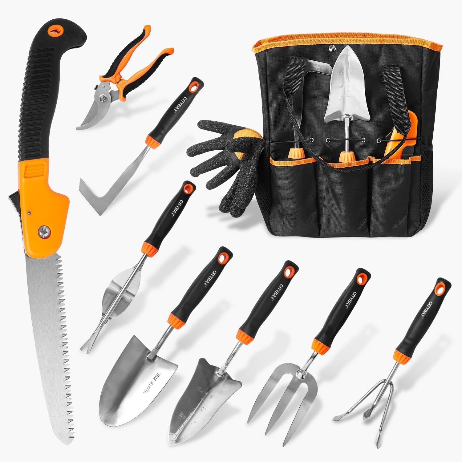 Amazon.com : Fiskars 4-piece Garden Set : Garden Tool Sets : Patio ...