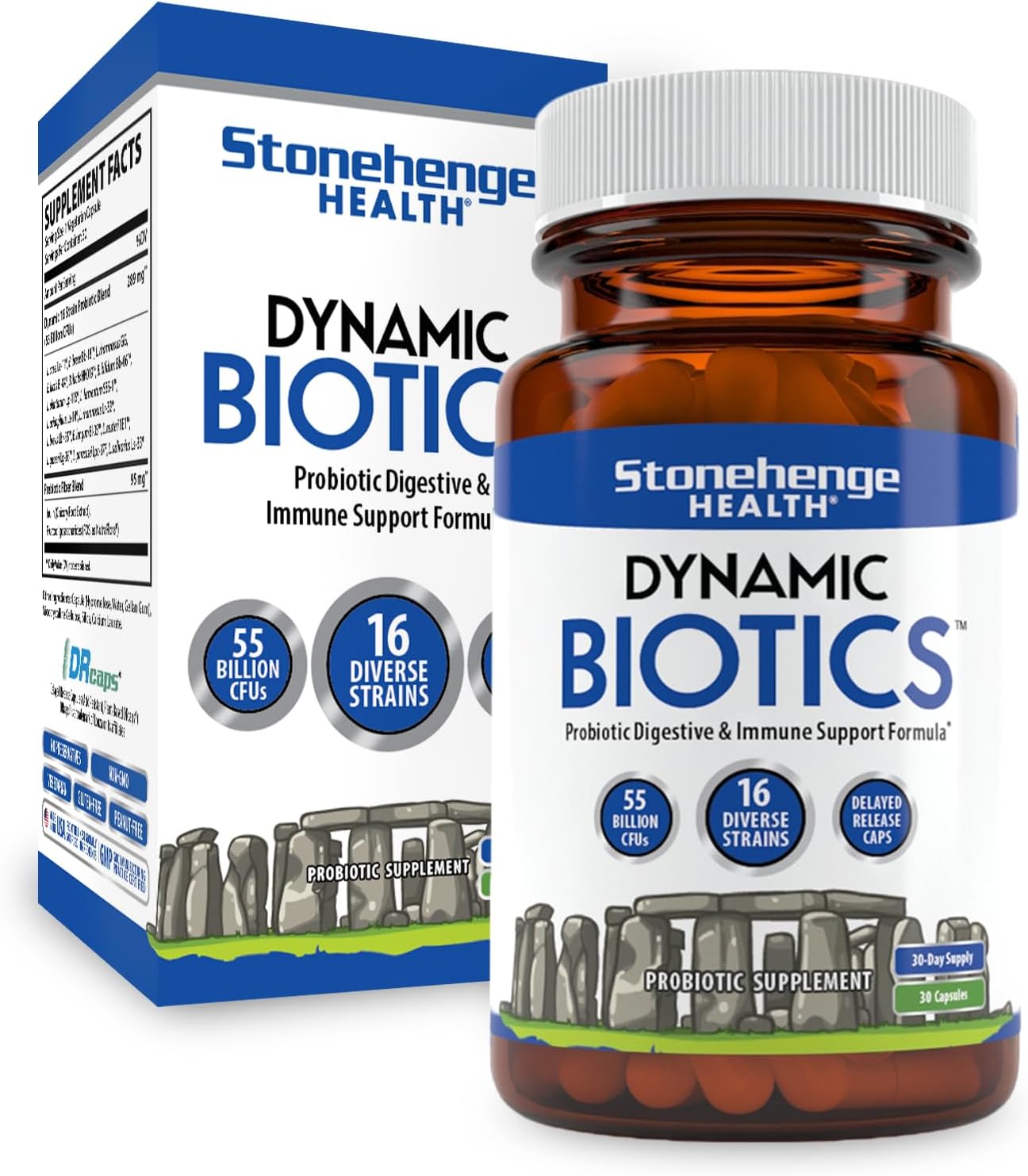 Amazon.com: Stonehenge Health Dynamic Brain Supplement – New Formula ...
