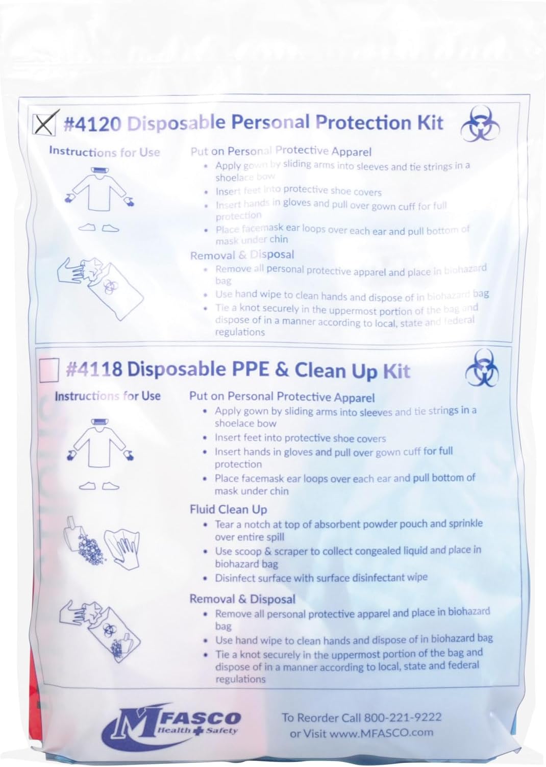 Amazon.com: AABACO First Aid Personal Protection Kit - Safety Emergency ...