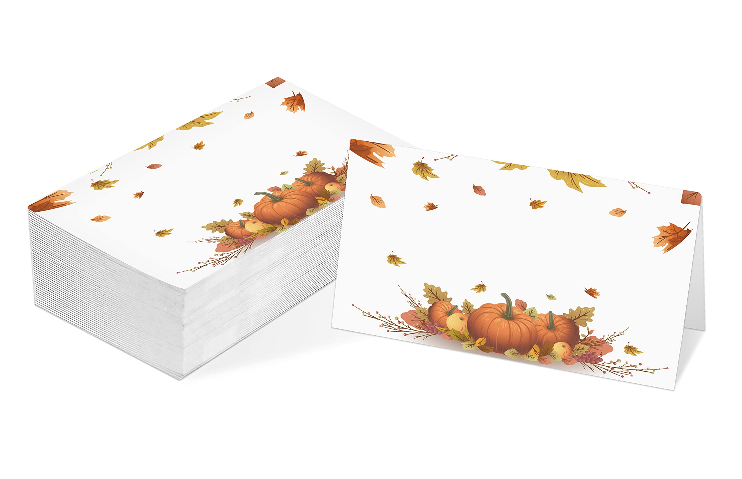 Amazon.com: Table Place Card, Fall Harvest Thanksgiving Themed Tent ...
