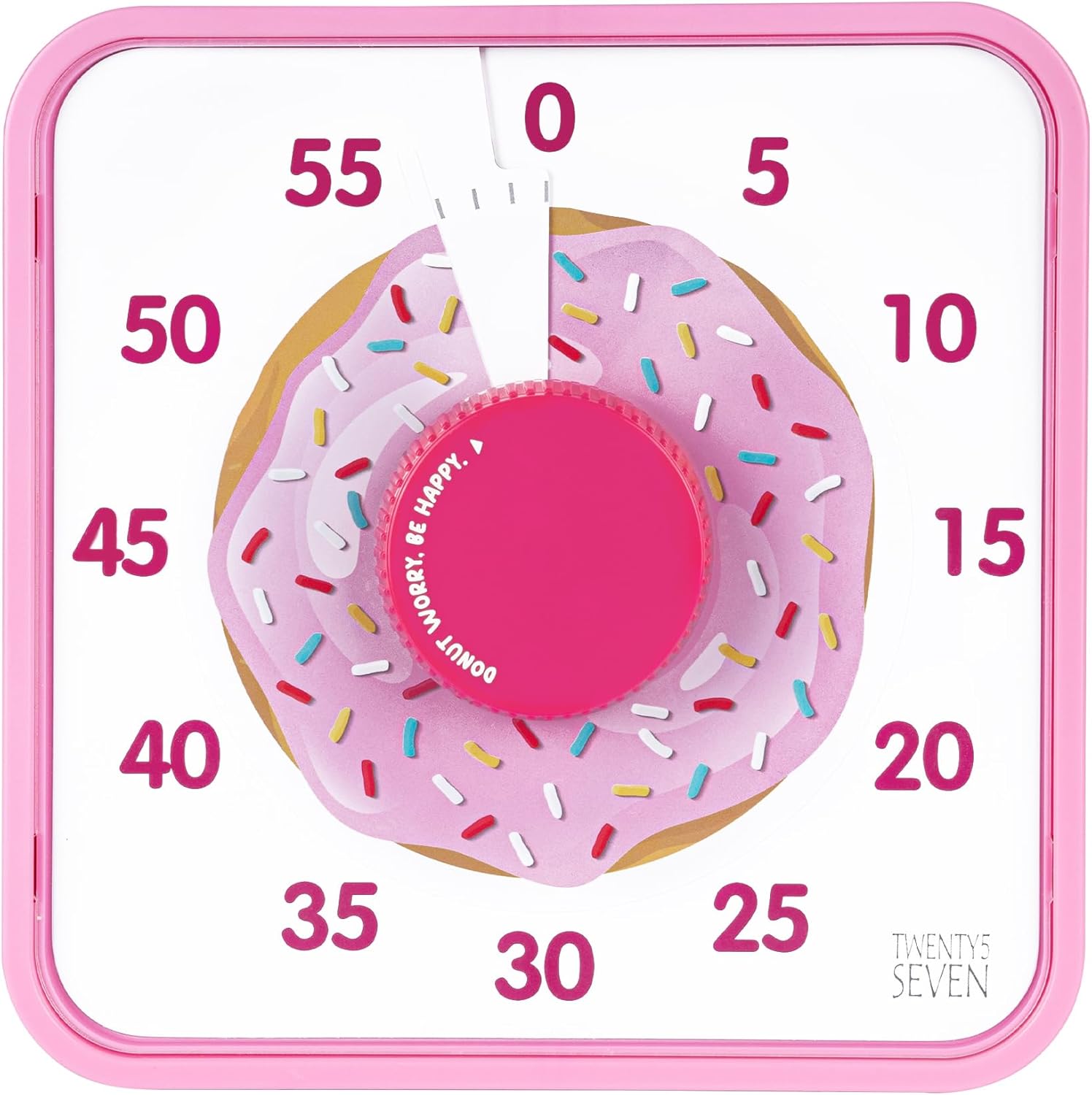 Amazon.com: TWENTY5 SEVEN Countdown Timer 7.5 inch, 60 Minute 1 Hour ...