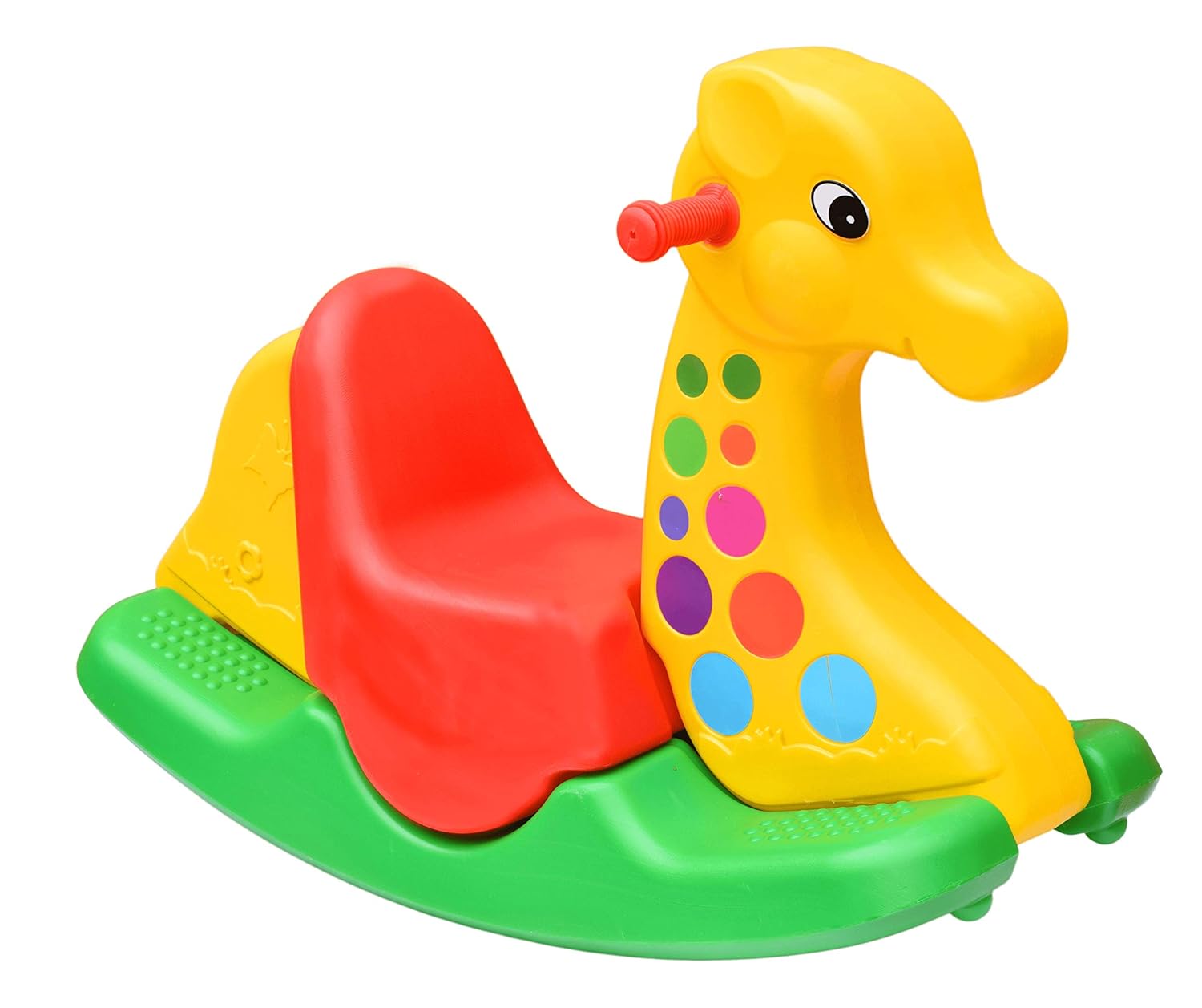 eHomeKart Rocker for Kids - Giraffe Rocker - Multi-Color Plastic Ride ...