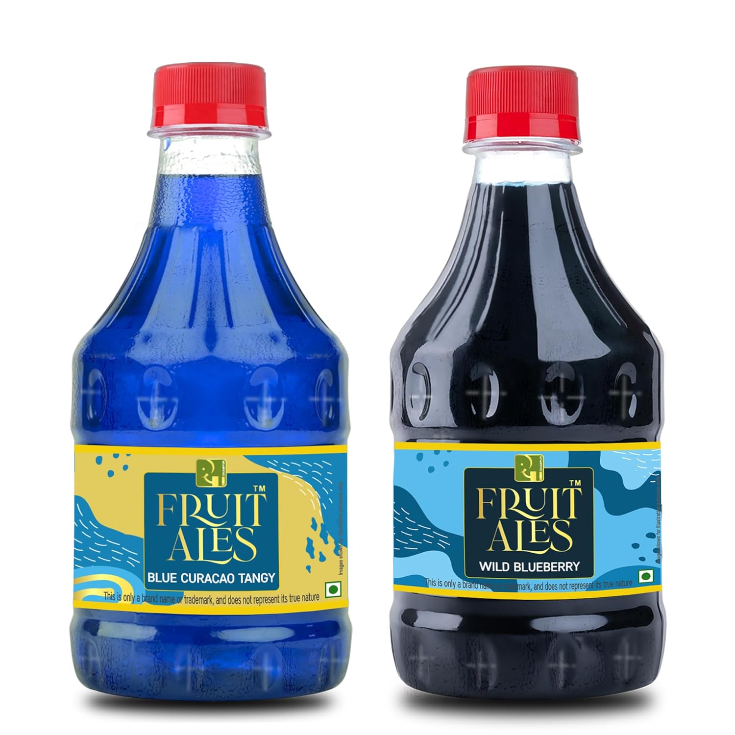 Dhampure Speciality Assorted Mocktail Syrup Mixer - Blue Curacao & Wild ...