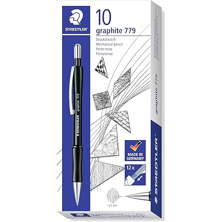 Staedtler Staedtler 779 05 9 Mechanical Pencil Graphite B Filled with ...