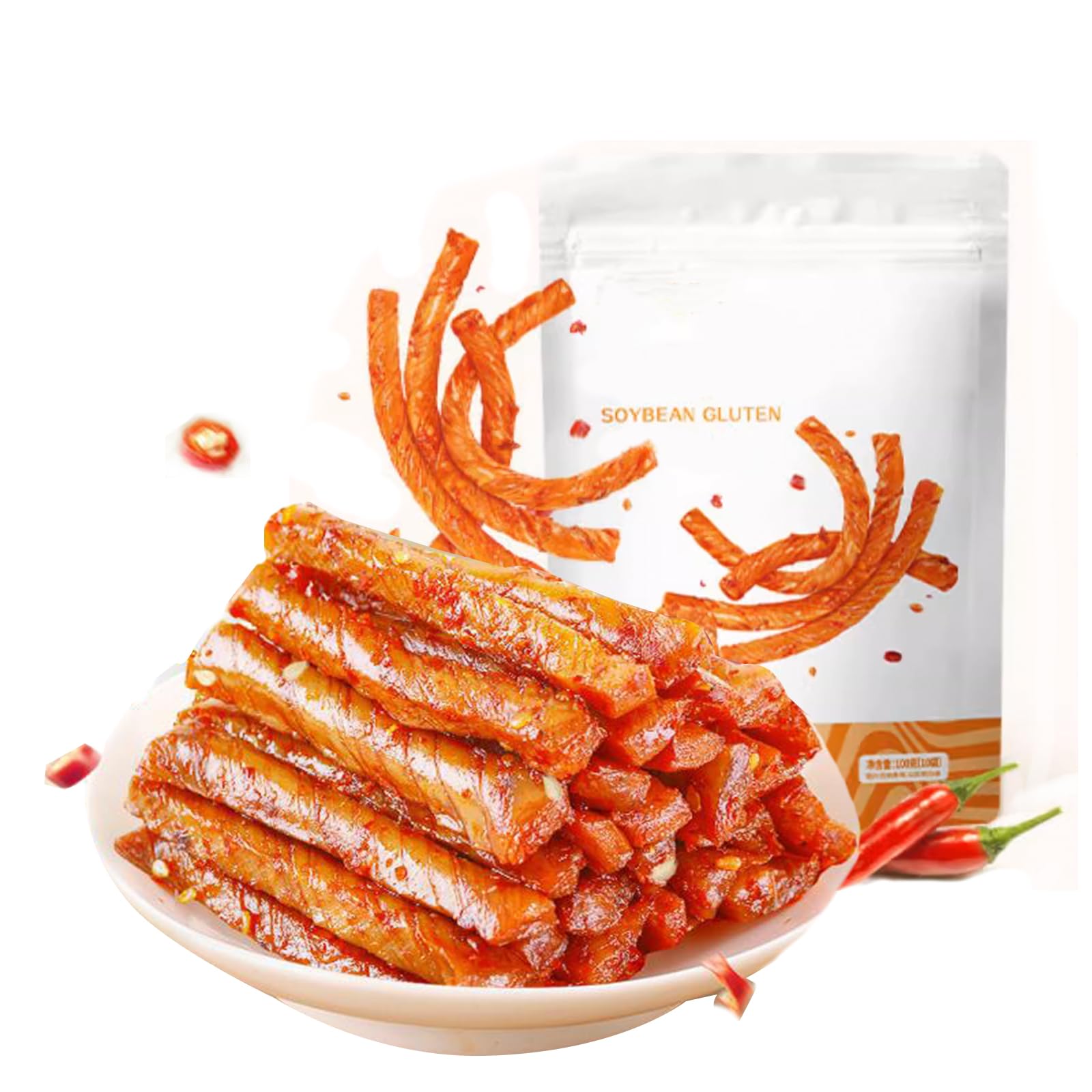 Snapklik.com : Bean String Spicy Strip352oz,latio Spicy Gluten, Bean ...