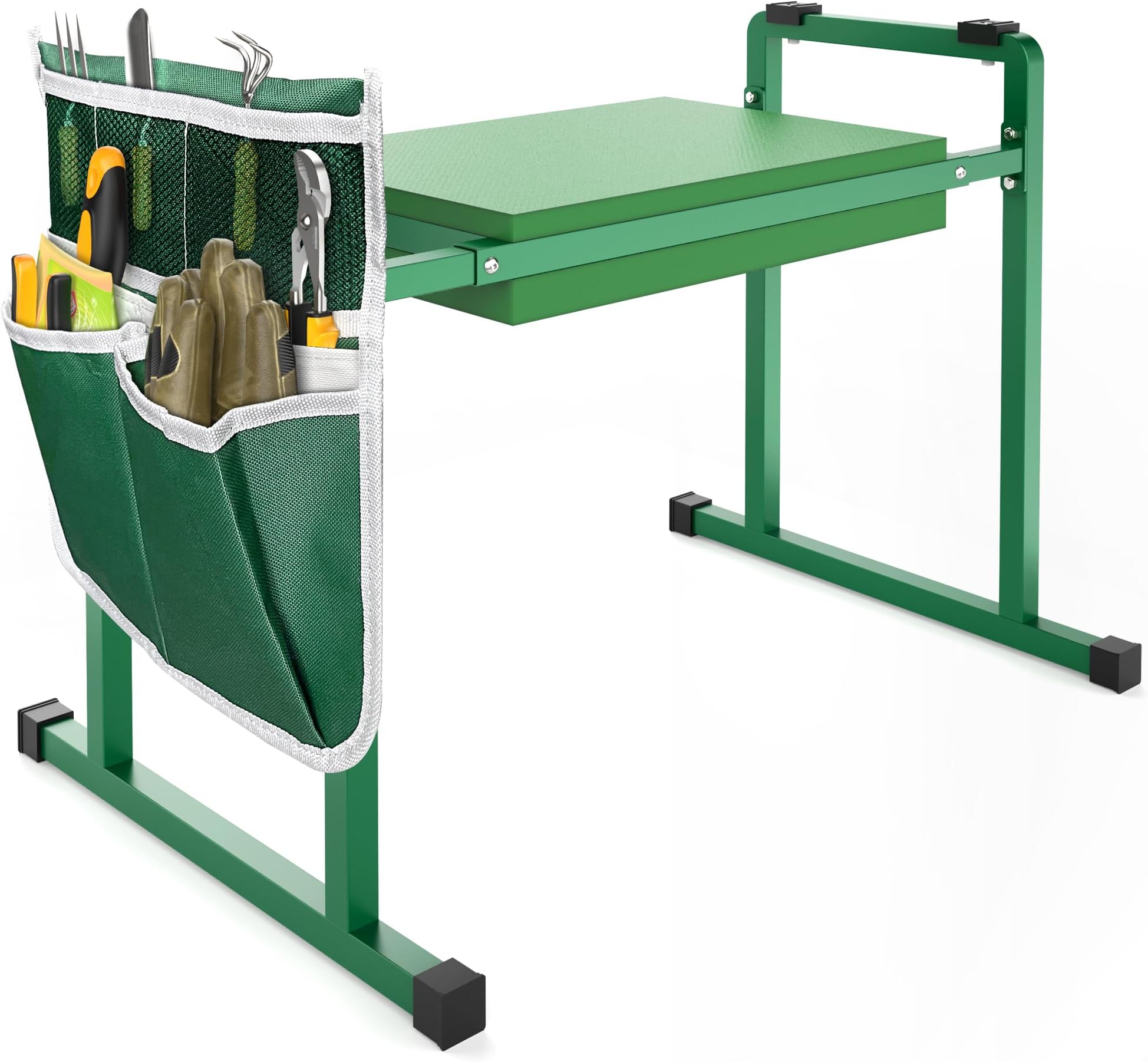 Amazon.com: FLINTER 10.2" Wider Garden Kneeler and Seat, Stable and ...