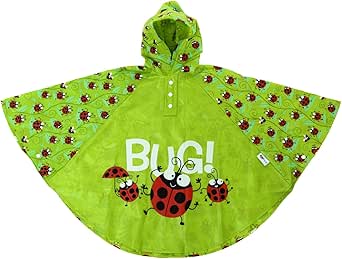 Bugzz @ Soake PVC Poncho - (Ladybug) : Amazon.co.uk: Fashion