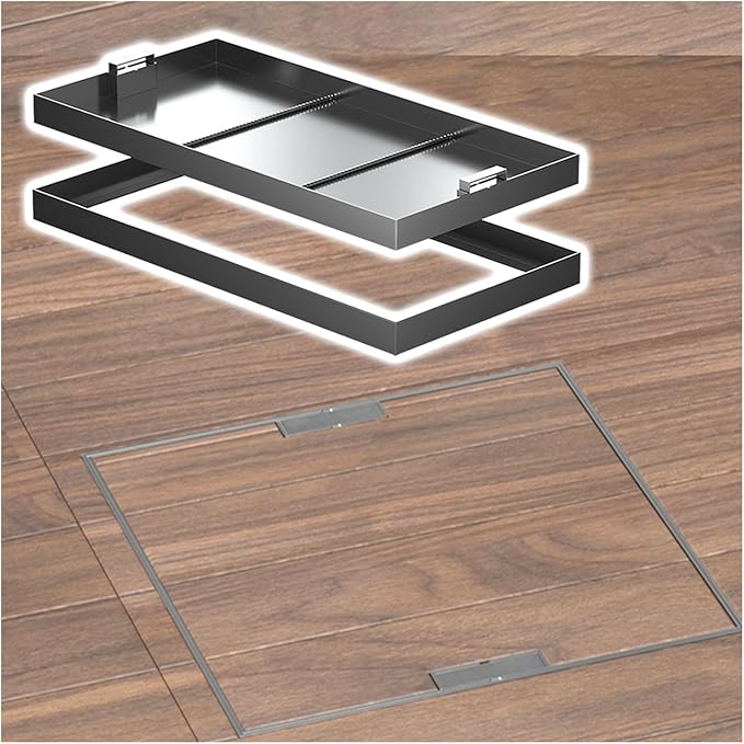 Amazon.com: Invisible Manhole Cover and Frame Square Rectangular ...