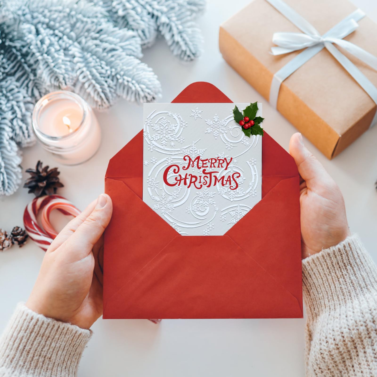Snapklik.com : 3-D Textured Christmas Embossing Folder, Snowflake ...