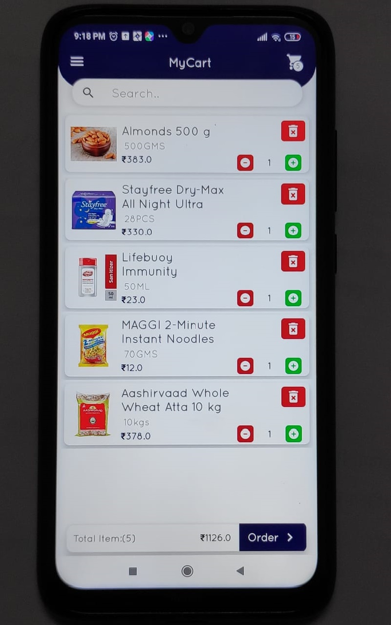 GROCERY WAALE - ONLINE GROCERY STORE - App on Amazon Appstore