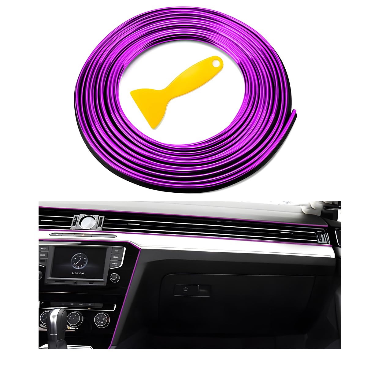 Amazon.com: Yourkar Car Interior Trim Strips, 32.8ft Auto Decoration ...