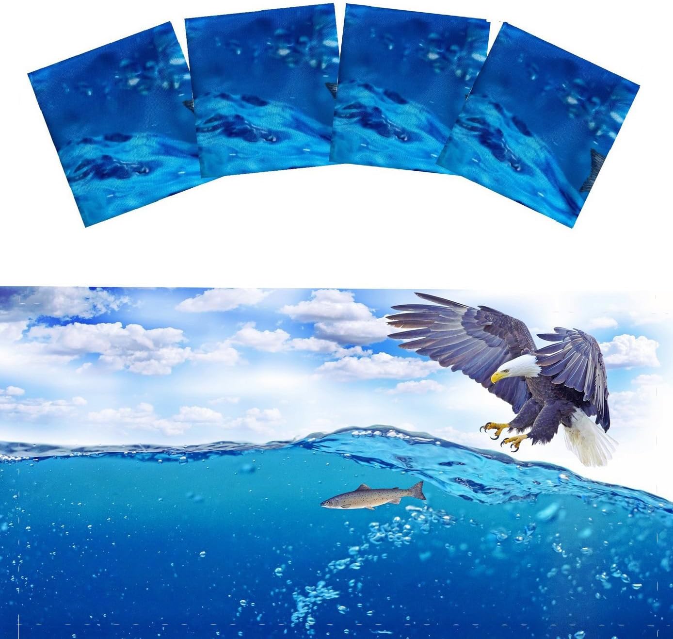Amazon.com: 4 Pack Fluorescent Light Covers Magnetic Light Cover ...