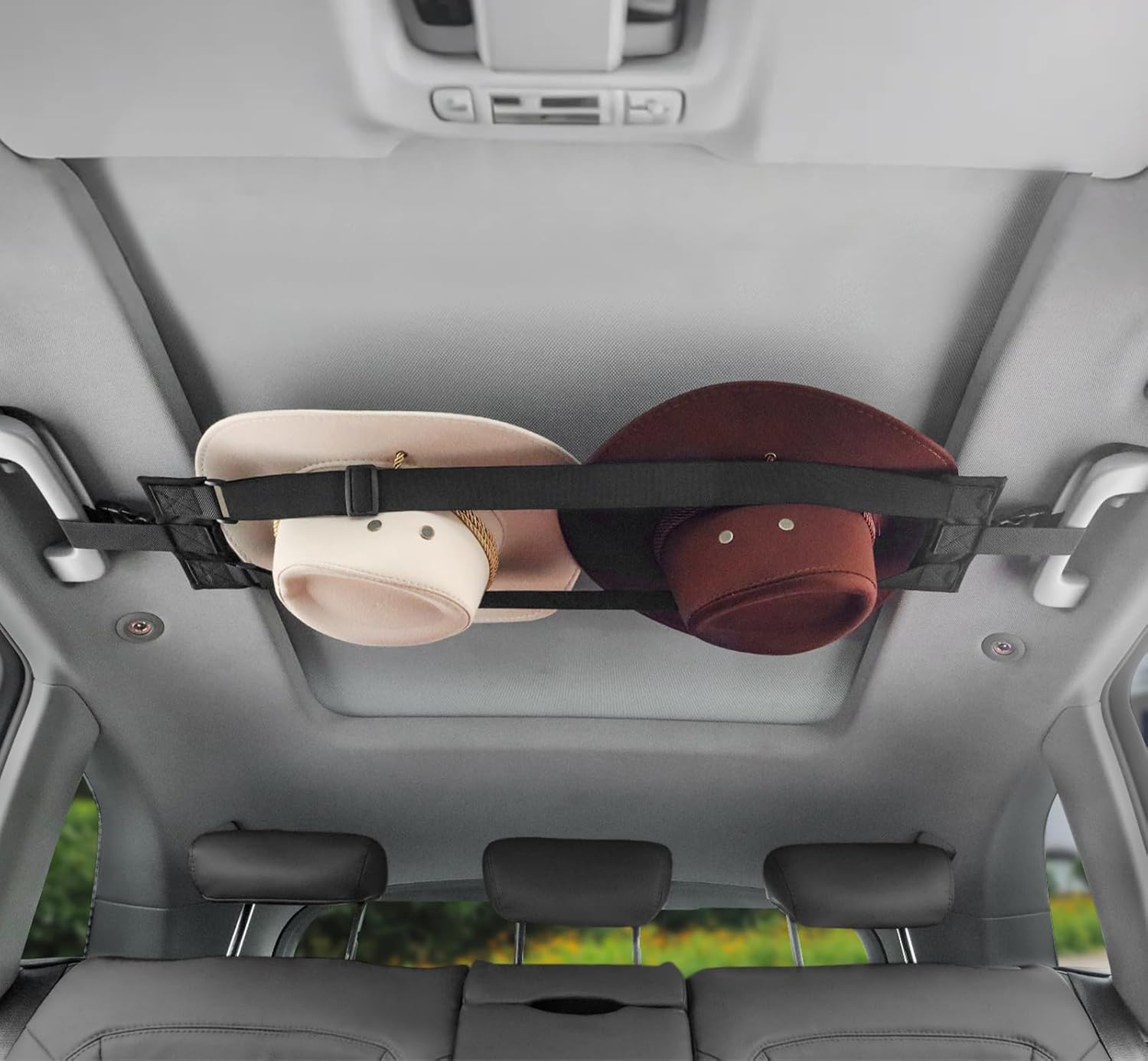 Amazon.com: WOMACO Cowboy Hat Holder for Car and SUV, Car Ceiling Hats ...