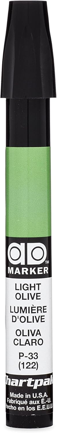 Amazon.com: AD Marker The Original Chartpak, Tri-Nib, Light Olive, 1 ...