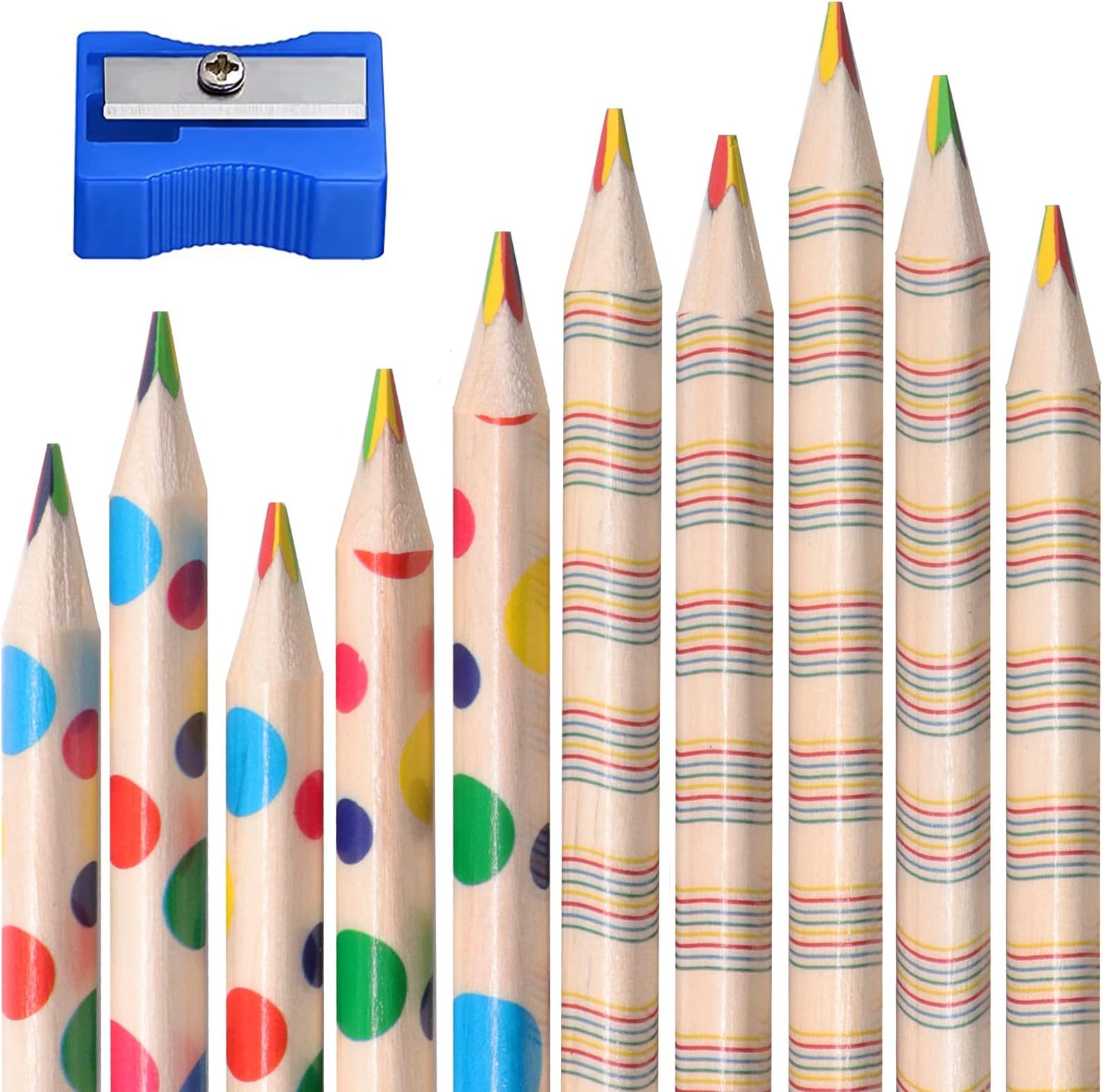 Amazon.com : Seajan 100 Boxes 1000 Pcs Colored Pencils Bulk ...