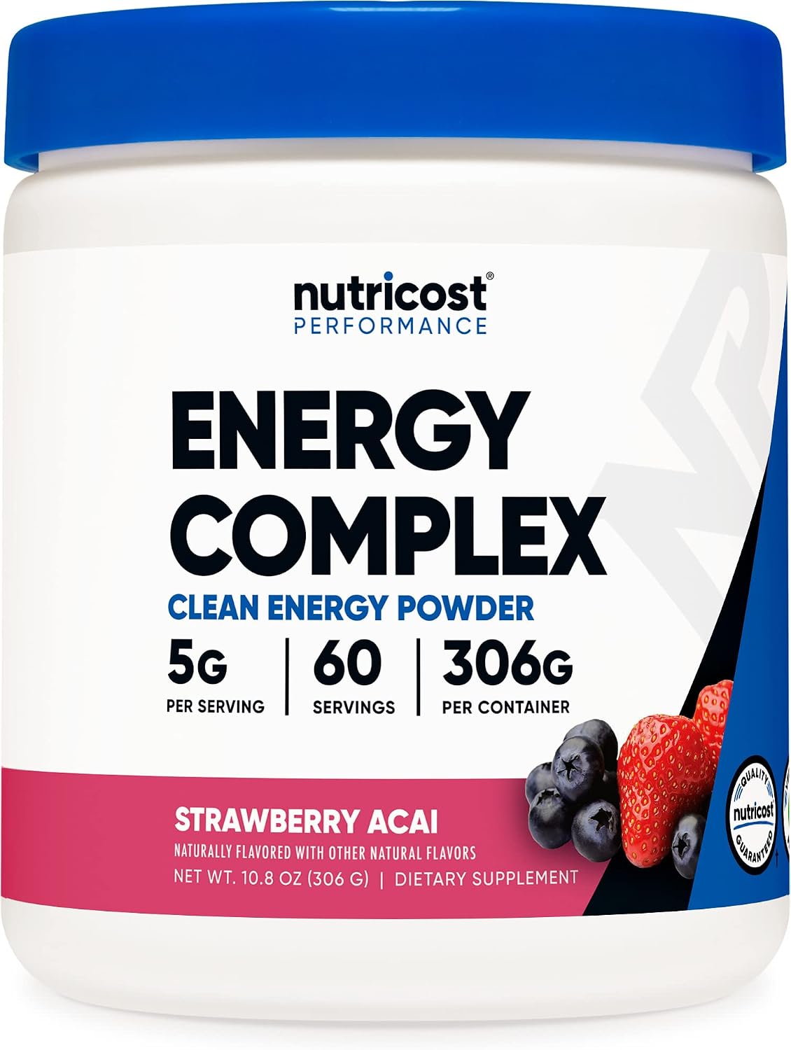 Amazon.com: Nutricost Energy Complex Powder 60 Servings, Strawberry ...