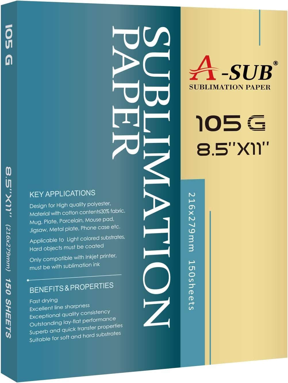 Amazon.com: KODAK Dye Sublimation Paper for Inkjet Printer Match ...