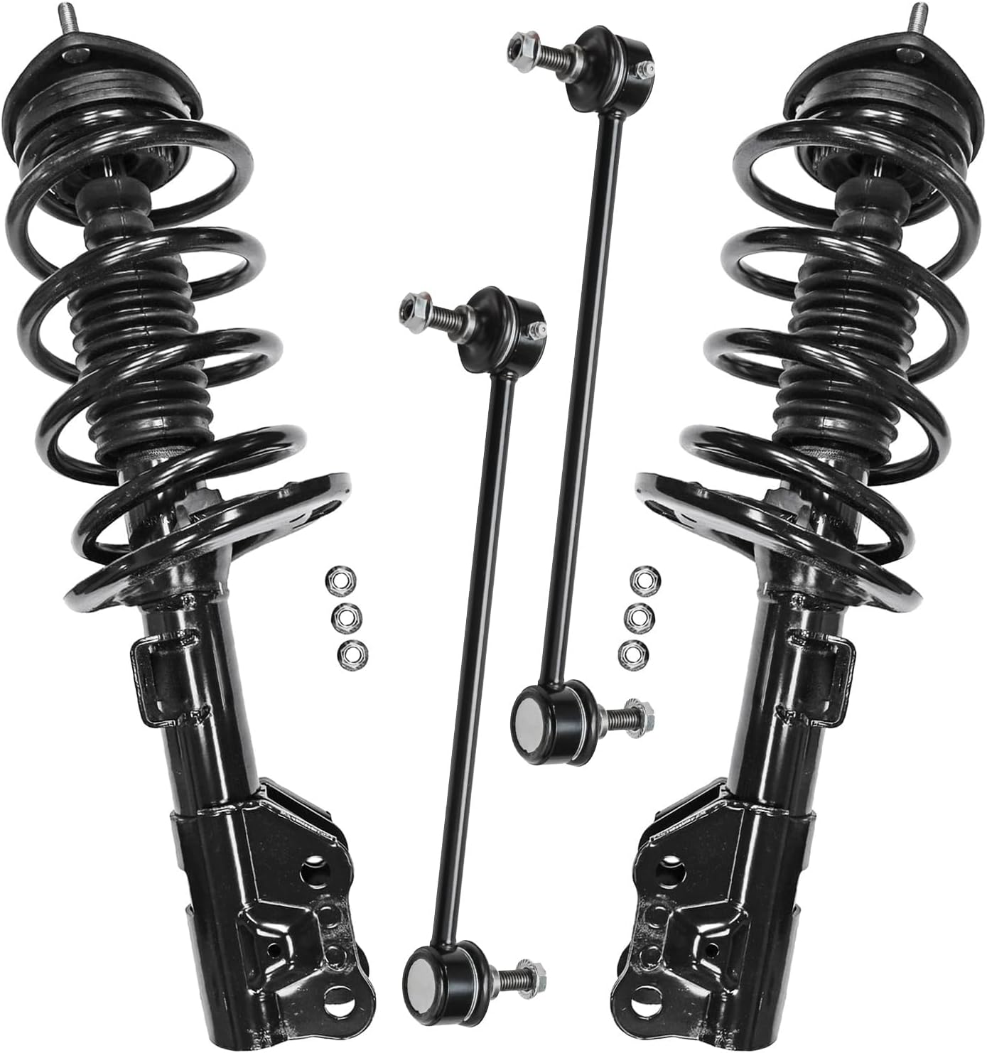 Amazon.com: Detroit Axle - Front Struts Sway Bars for 2014 2015 2016 ...