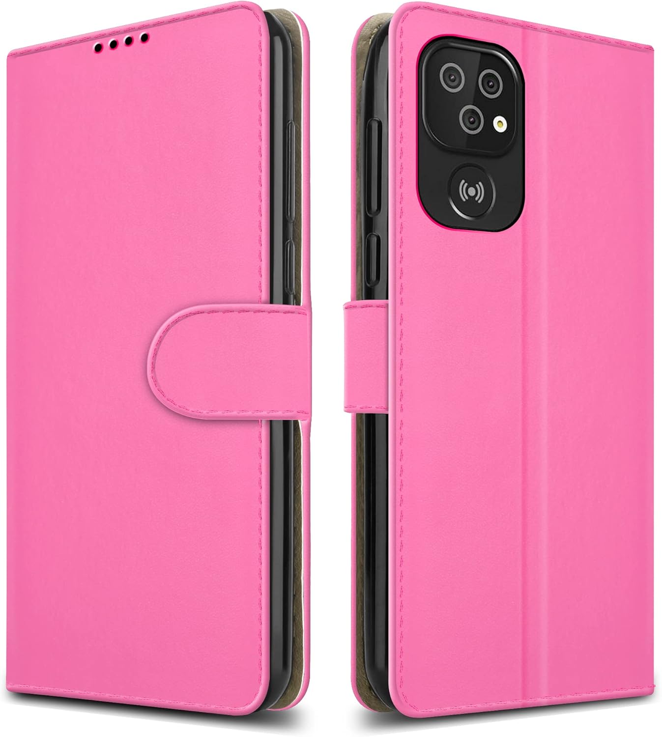 For Doro 8100 Leather Phone Case, Magnetic Closure Full Protection Book ...