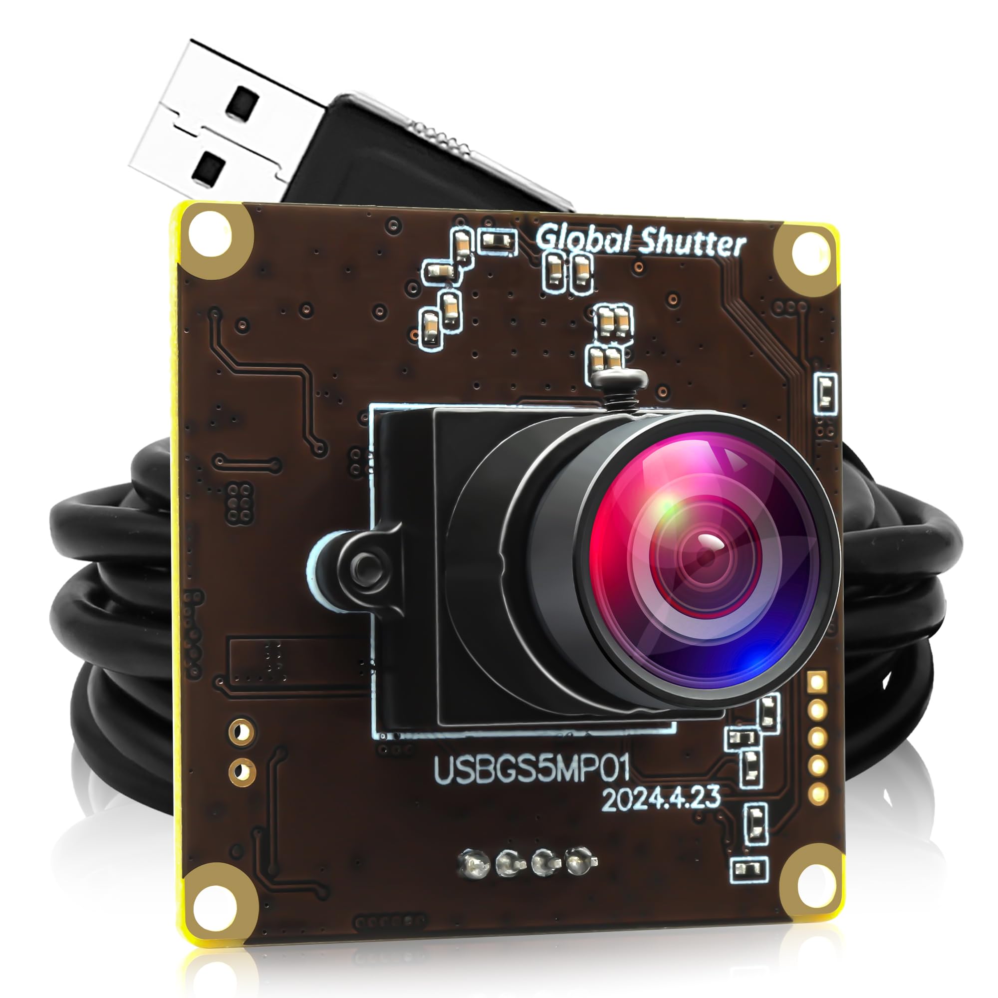 Amazon.com: ALPCAM 5MP Global Shutter USB Camera Module High Speed ...