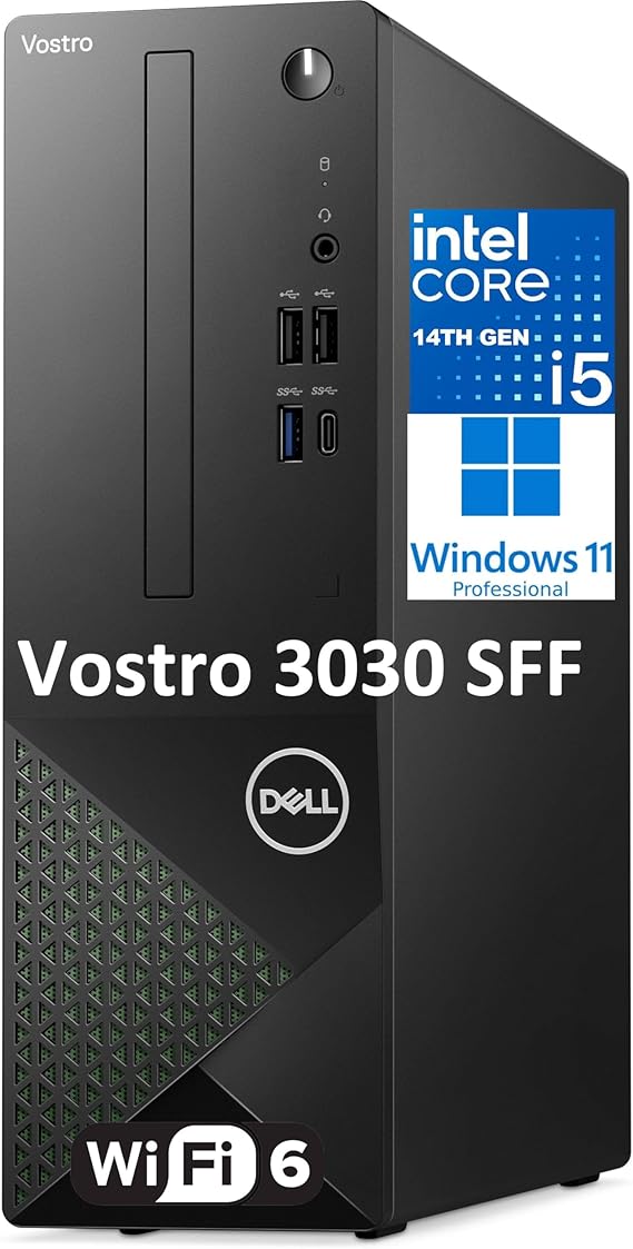 Amazon.com: Dell Small Desktop Computer for Home & Business - 3030s SFF ...