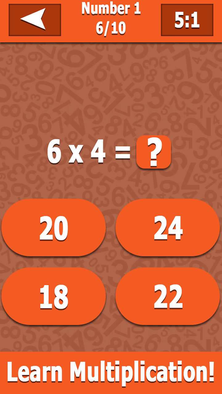 Math Game : Multiplication Table - Aplicativo na Amazon Appstore