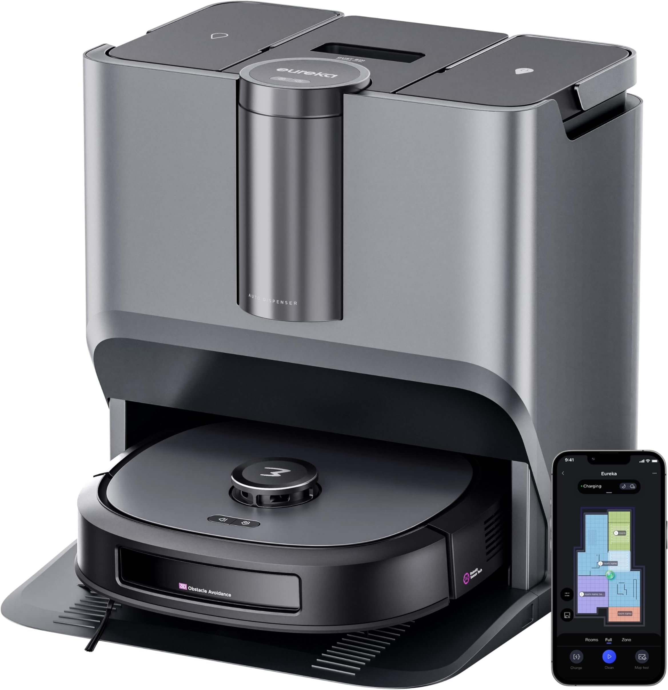 Amazon.com - roborock S7 Max Ultra Robot Vacuum and Mop Combo, Auto Mop ...