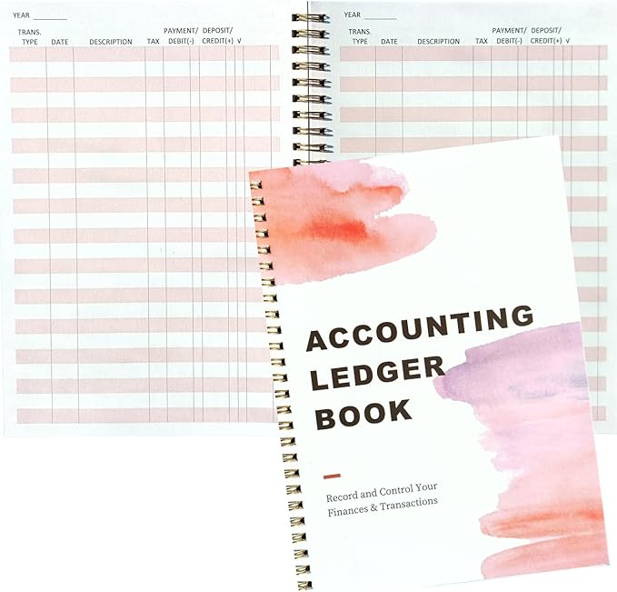 Amazon.com : Simplified Accounting Ledger Book - Income and Expense ...