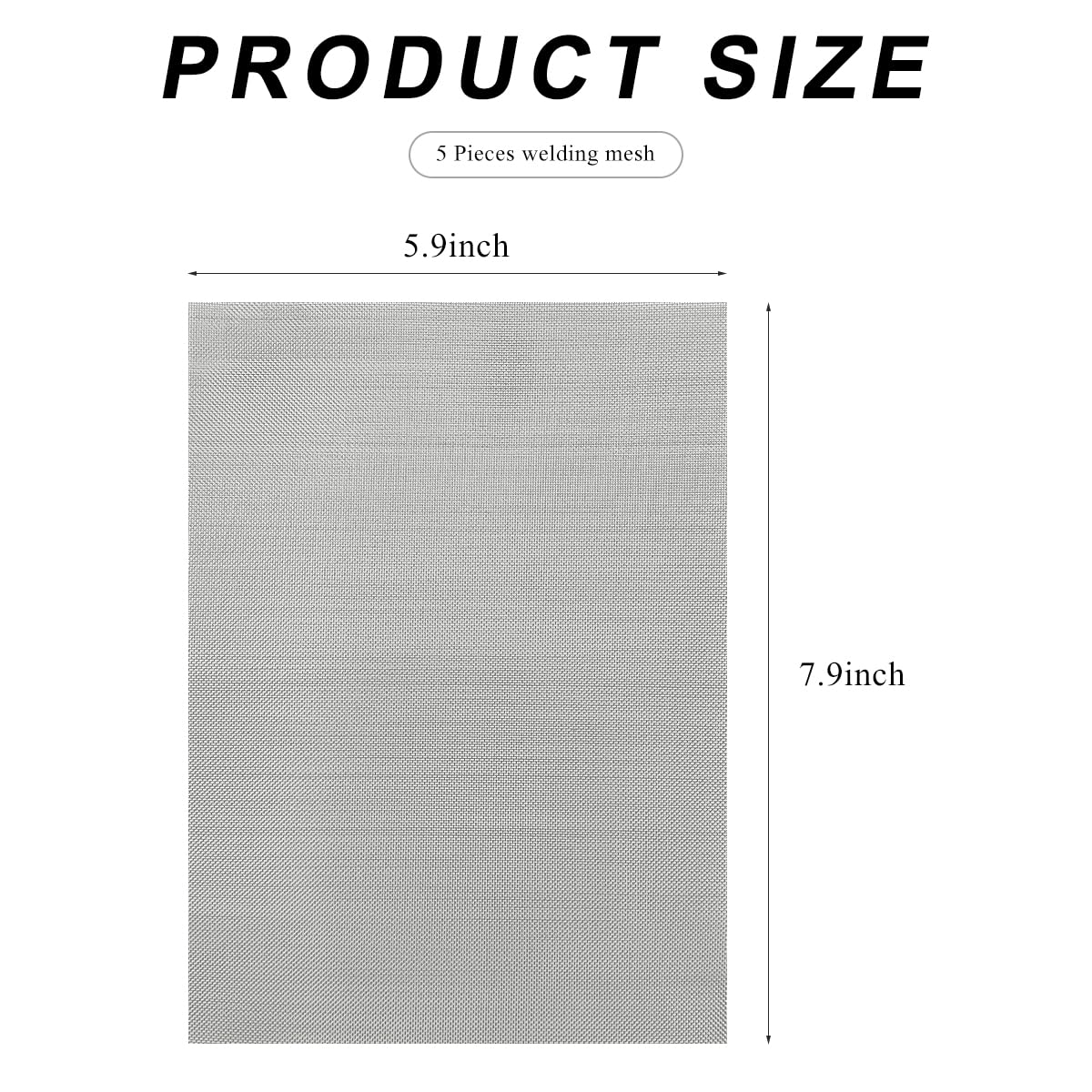 Snapklik.com : 5 PCS Plastic Welding Mesh, 5.9 X 7.9 Inch Reinforcing ...