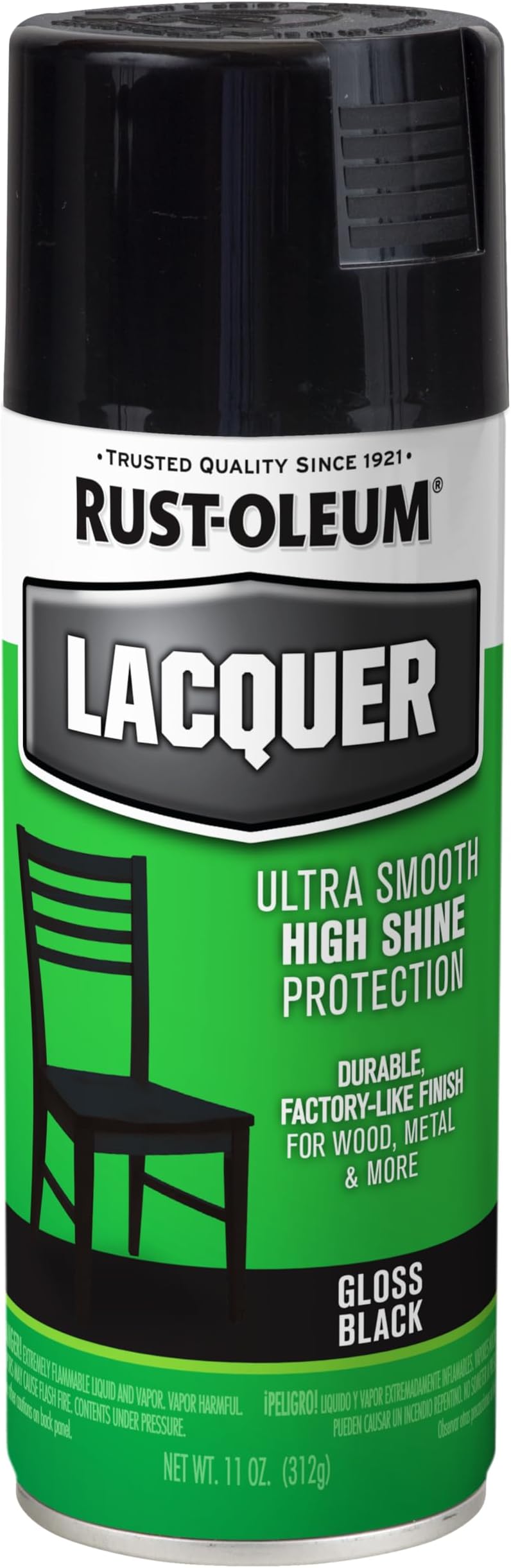 Minwax 15200 Gloss Brushing Lacquer Spray, Clear, 12.25-Ounce - Spray ...