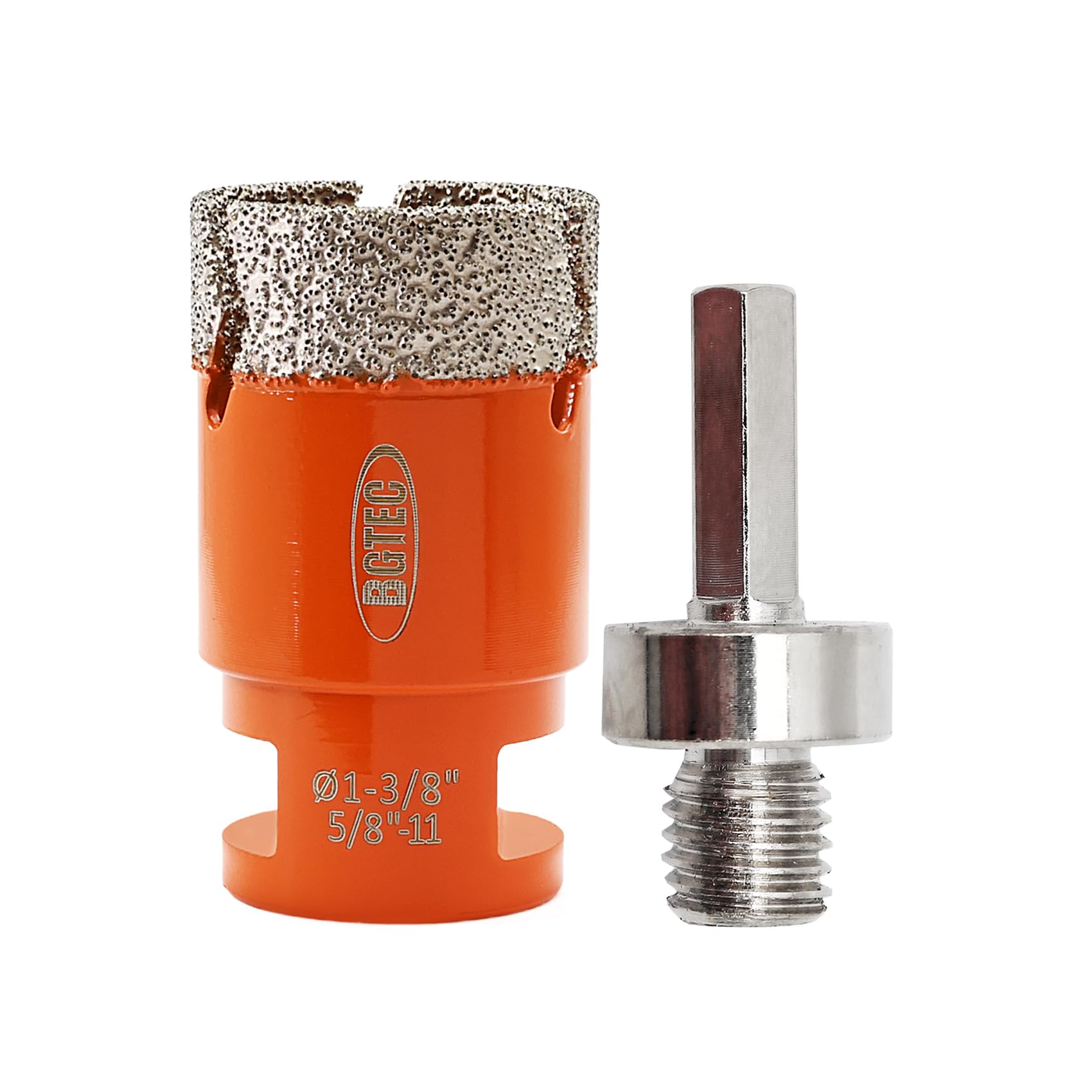 Snapklik.com : Diamond Core Drill Bit 35mm BGTEC Diamond Hole Saw Tile ...