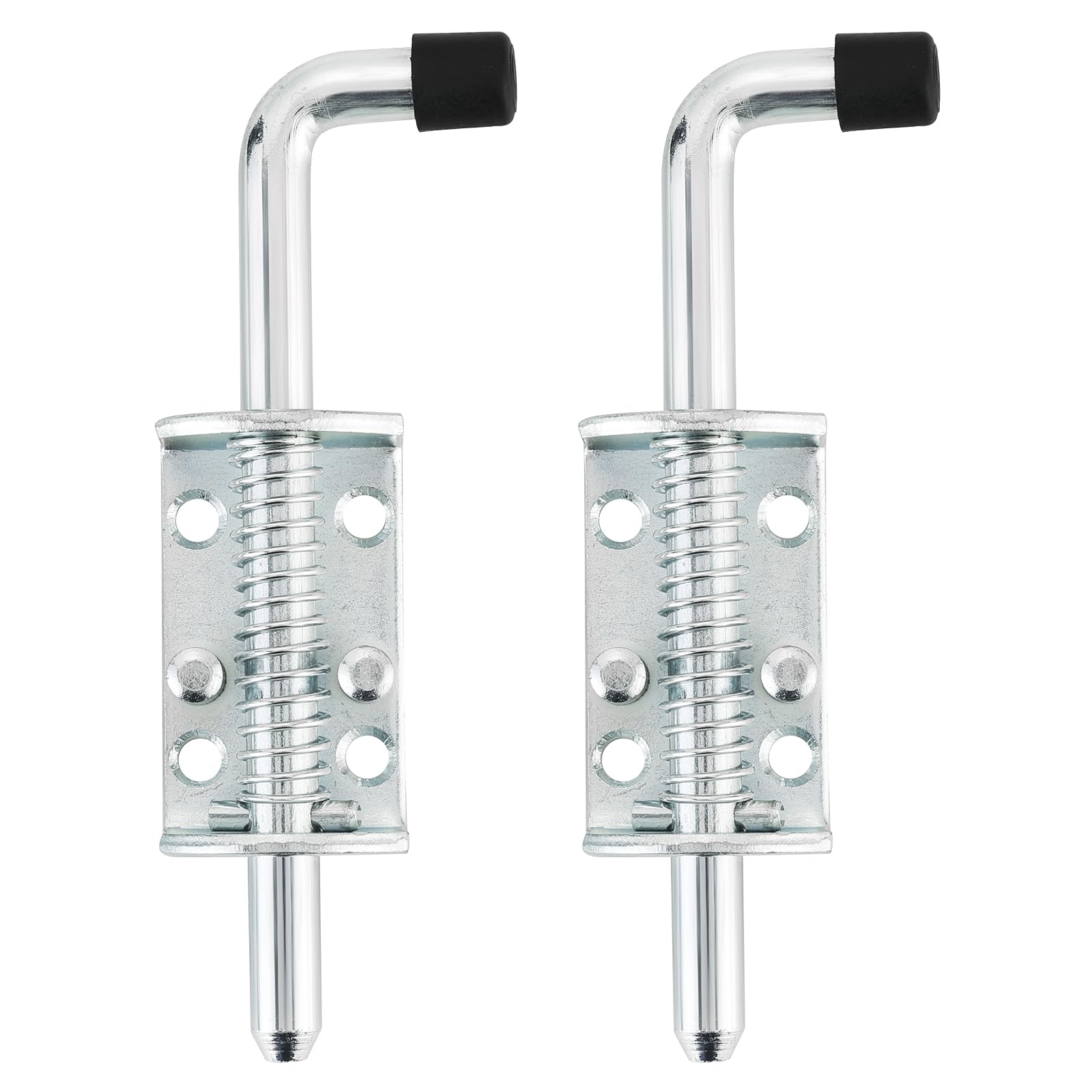 NATGAI 6.5" Long Spring Loaded Latch, Spring Pin Latch Lock Metal Lock ...