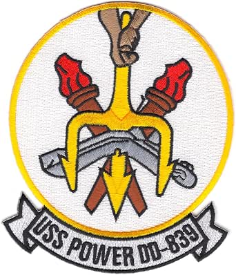 Amazon.com: DD-839 USS Power Patch : Clothing, Shoes & Jewelry