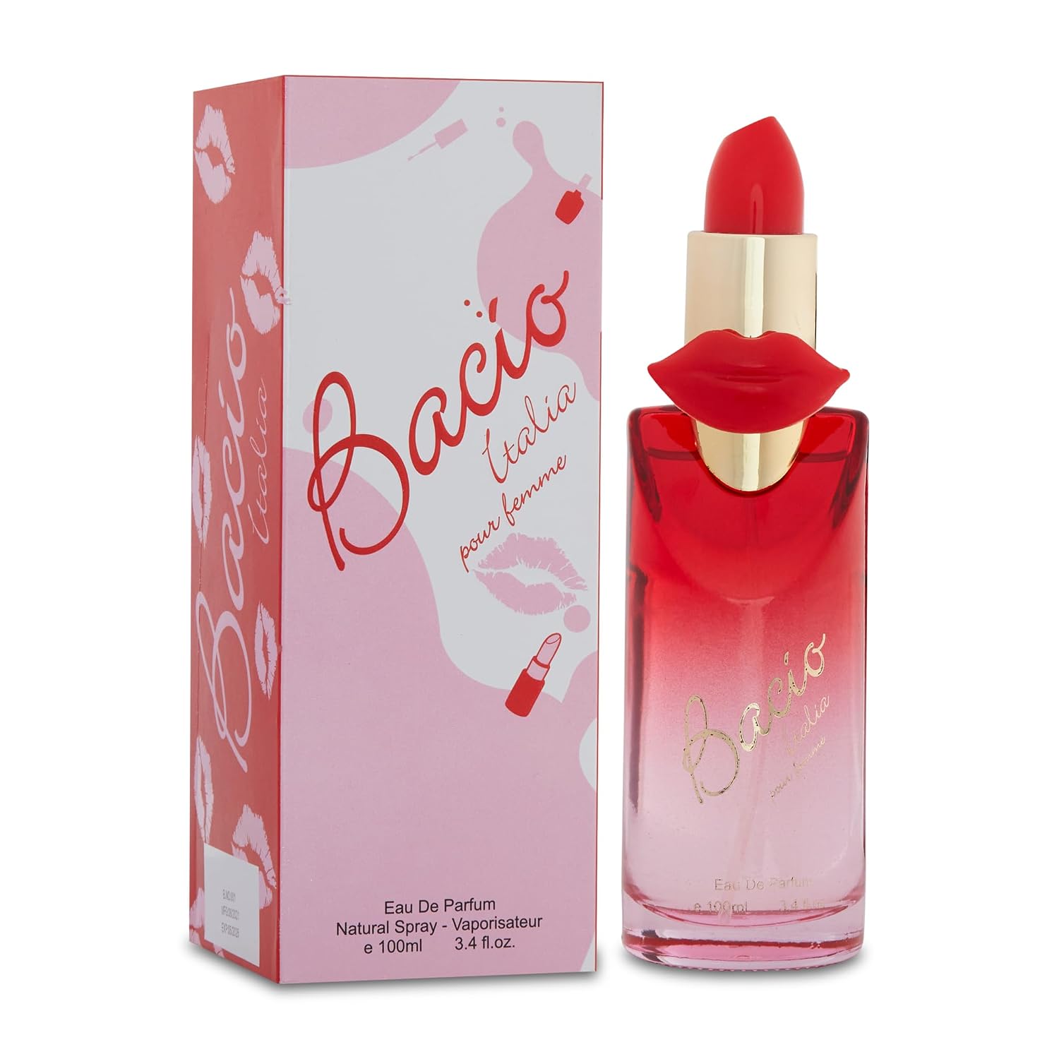 Amazon.com : Bacio Italia Pour Femme (FC) Eau de Parfum for women 3.4 ...