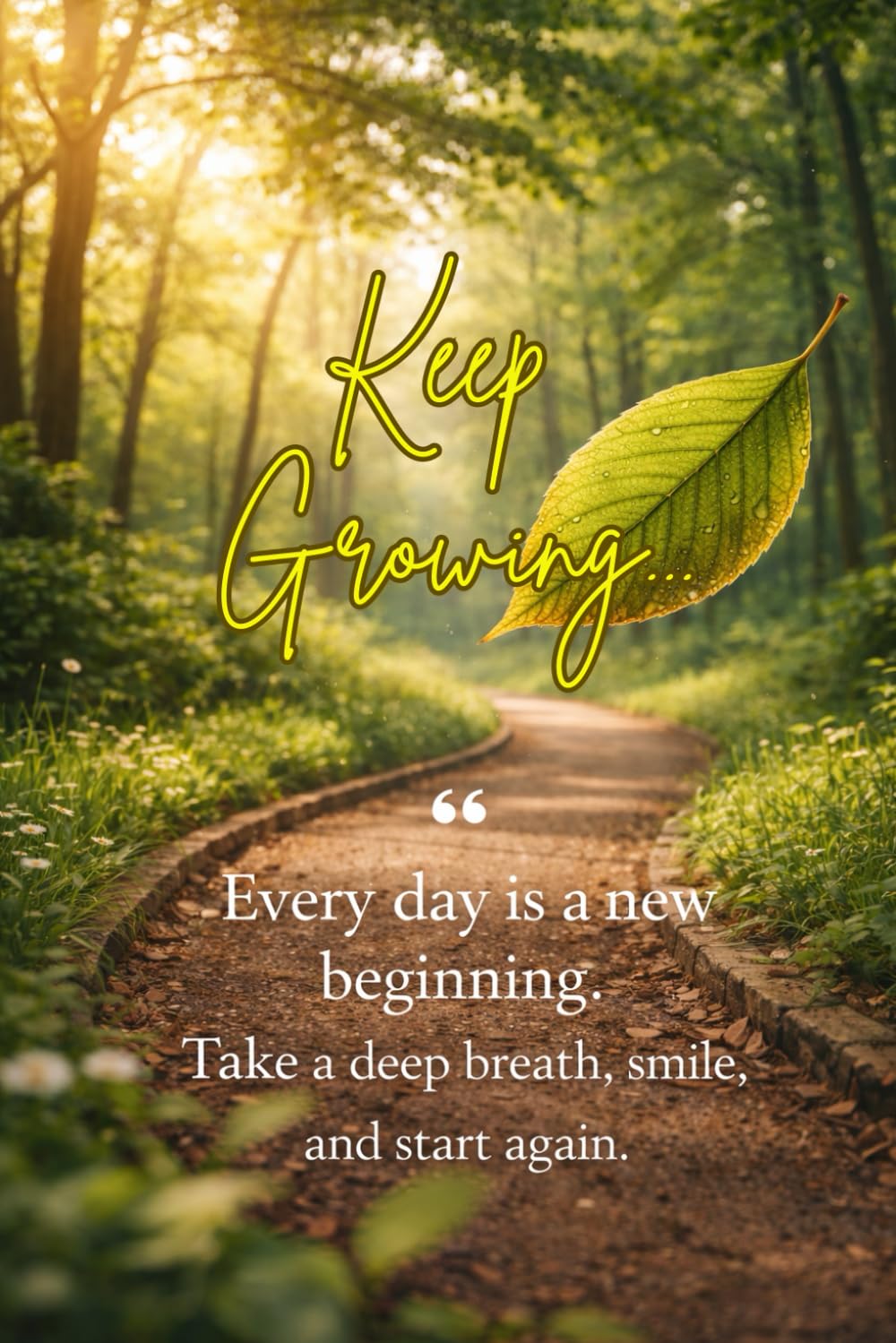 Amazon.com: Keep Growing - Writing Journal (small), Paperback, 120 ...