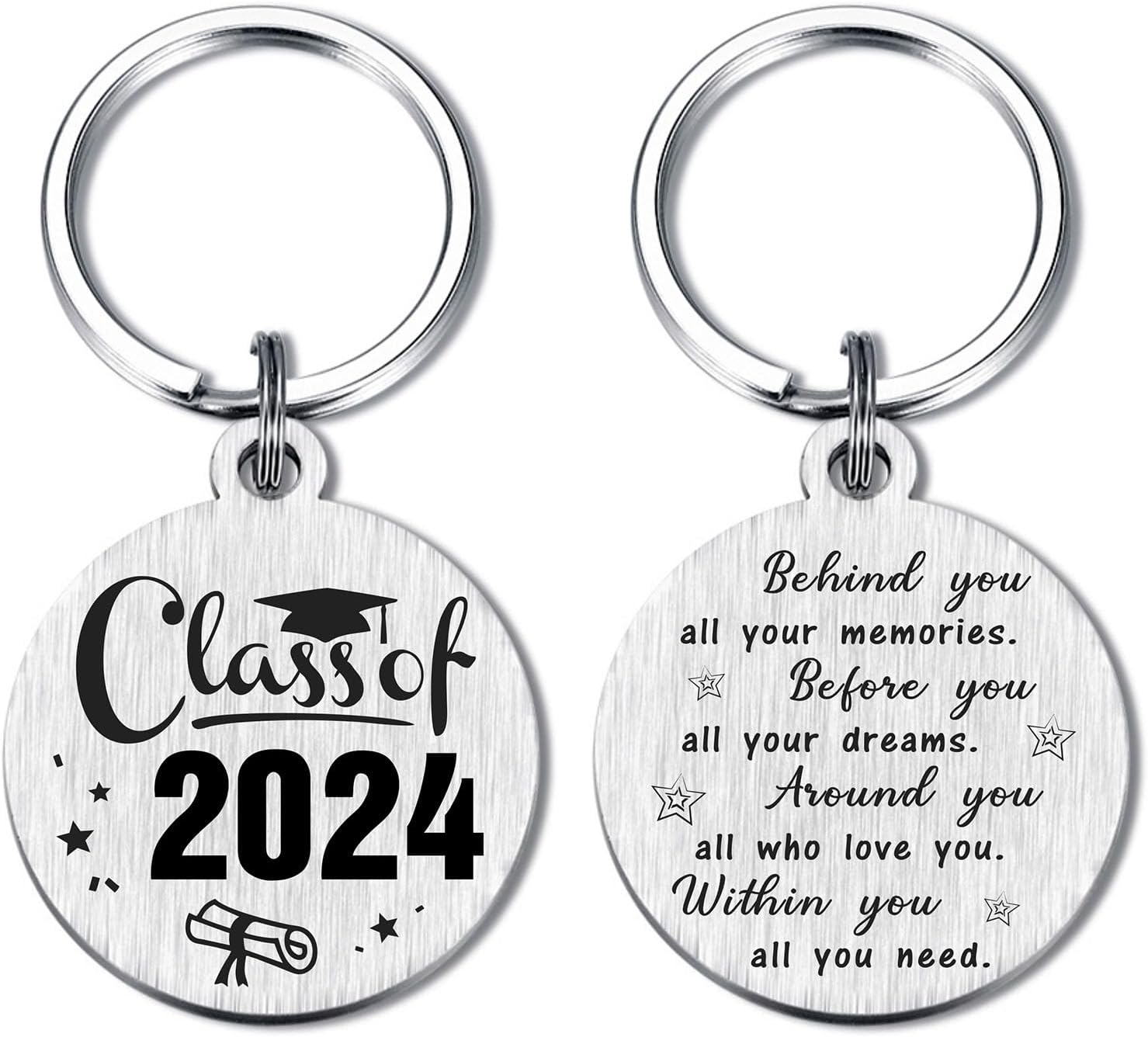 Amazon.com: FY Graduation Keychain Graduation Gift for Girls Boys ...