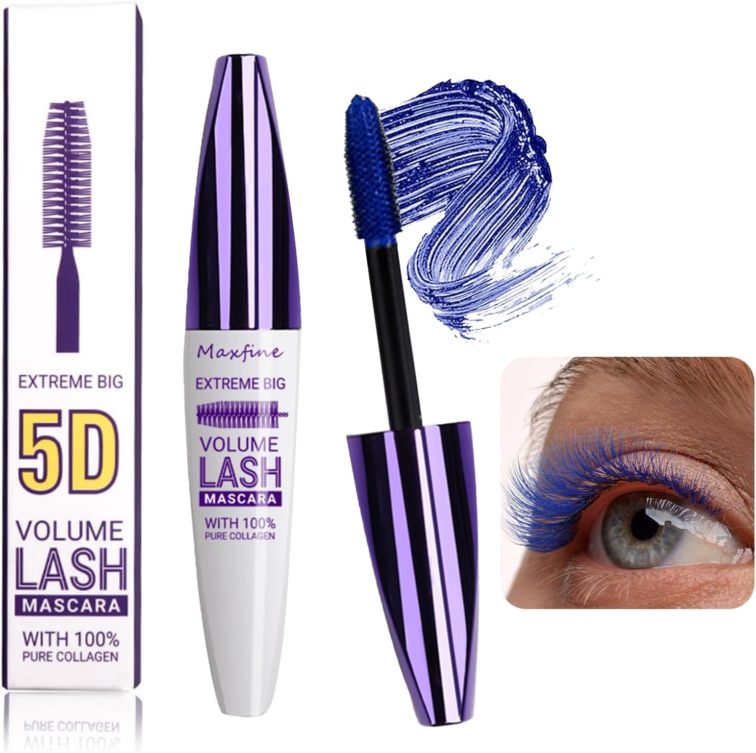 Amazing Lash Princess 5D Waterproof & Smudge-Proof Silk Fiber Mascara ...