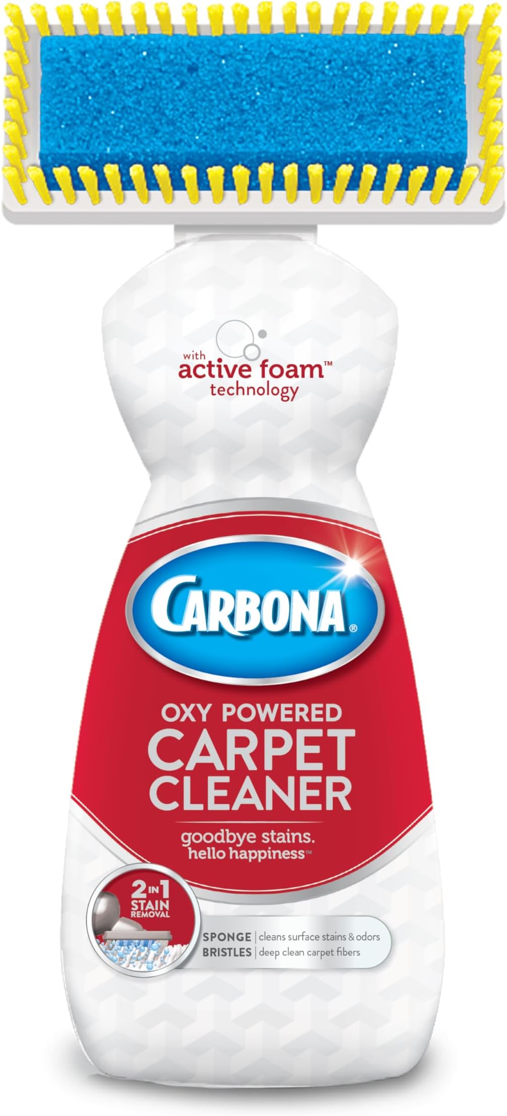 Amazon.com: Carbona Carpet Cleaner with Brush | Oxy-Powered Foam for ...