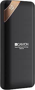 CANYON Li-Poly 10000mAh External Battery - Portable Charger Compatible ...