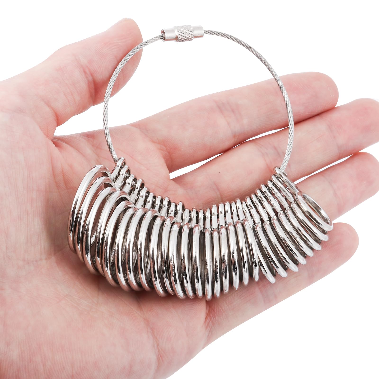 Oura Ring NIUPIKA Ring Sizer Gauge Set - UK Sizes A To Z, Metal Steel ...