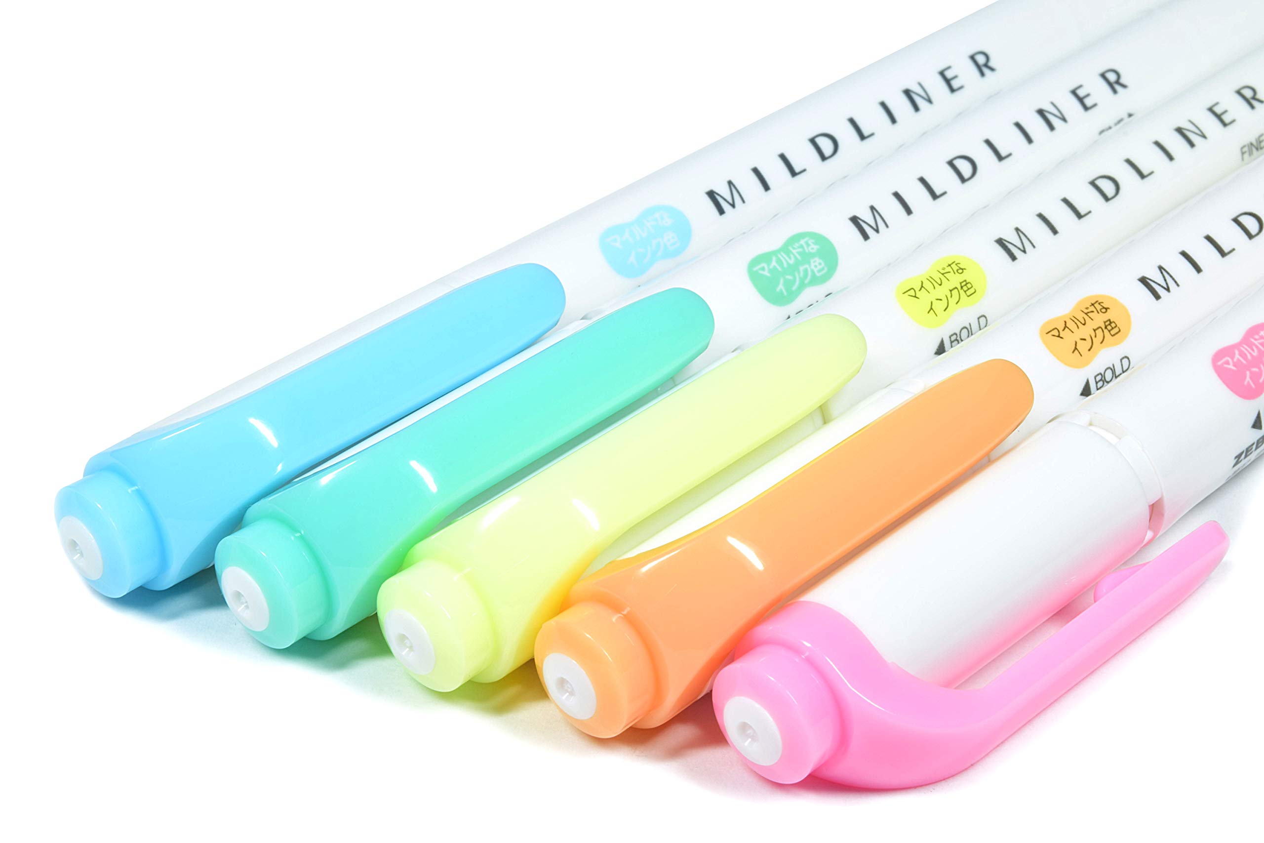 Zebra Mildliner Double Sided Highlighter 15 Colors Fine Bold Mild ...