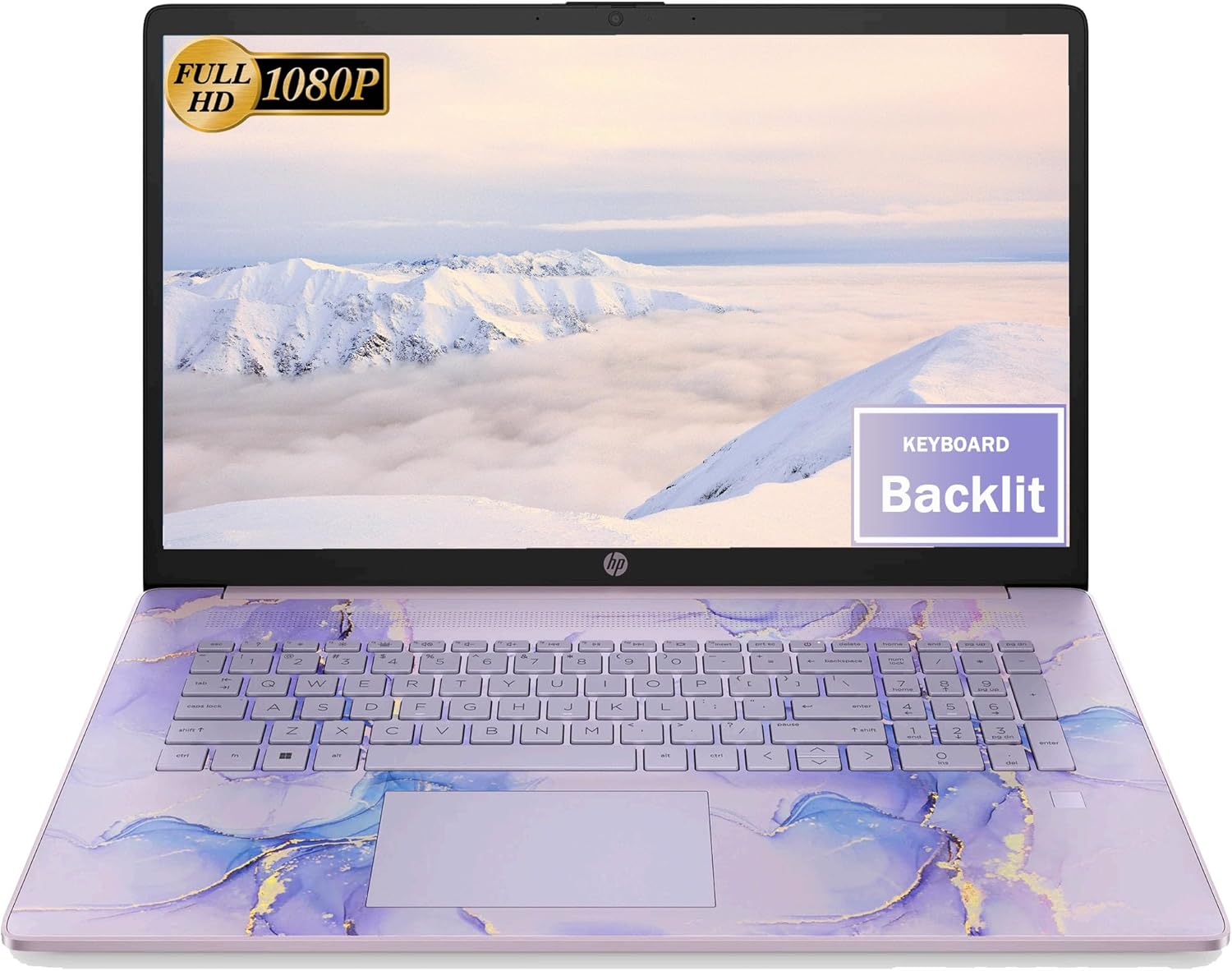 HP 17 Inch Laptop, 17.3" Full HD 1920x1080 IPS Screen, Intel Celeron N4120 Processor, 16GB RAM ...